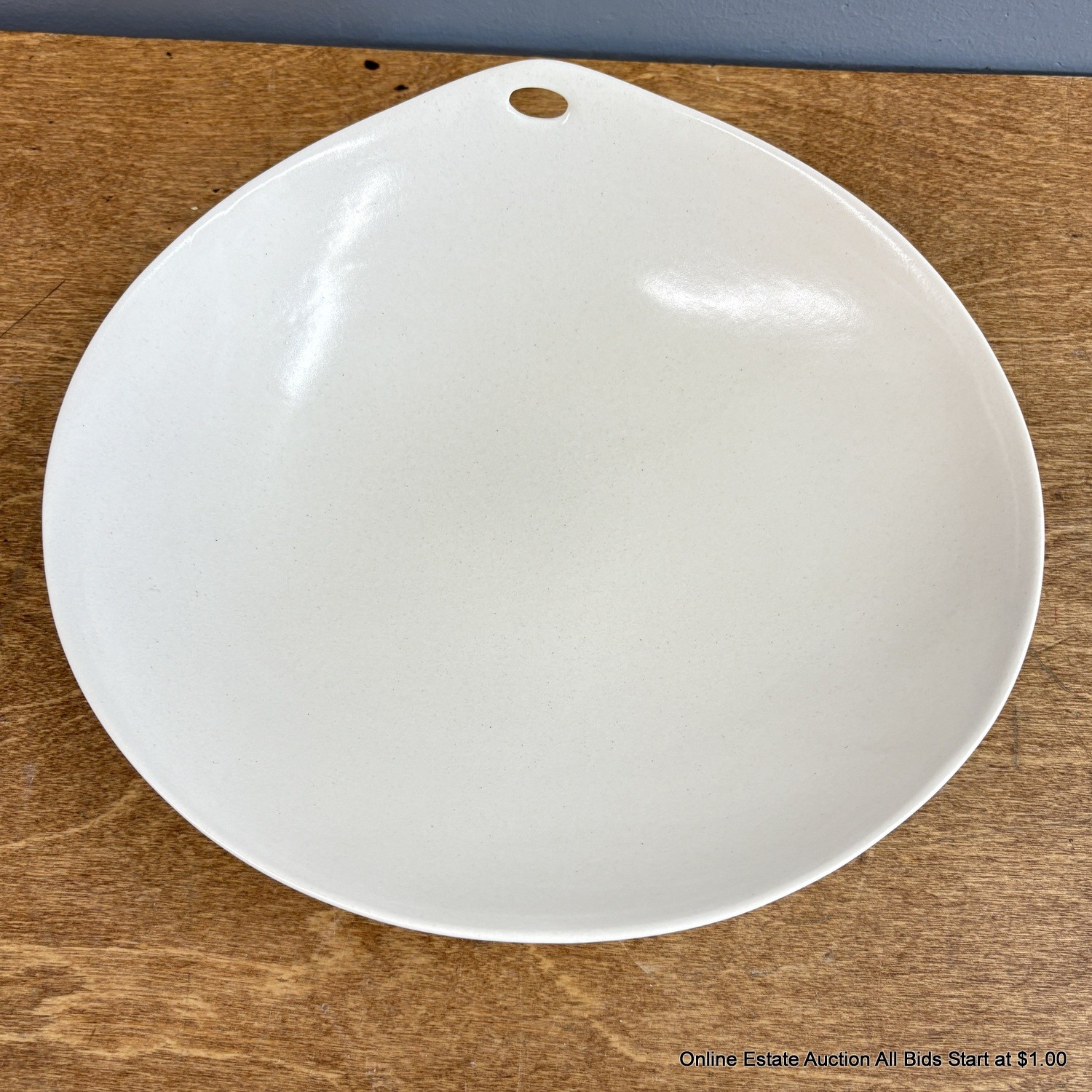 Lee-Hein Signed Oatmeal Glazed 10" Art Pottery Bowl #47668 ...