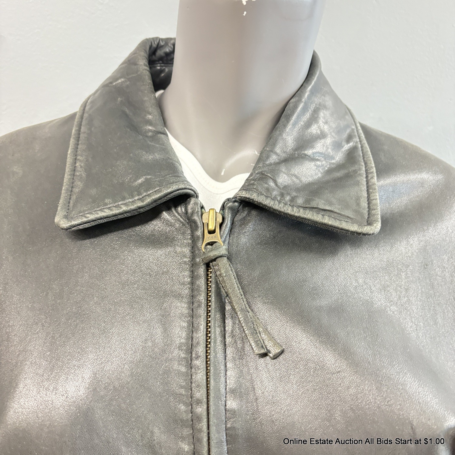 Couture By J. Park Vintage Leather Jacket With Inside Pockets Size ...