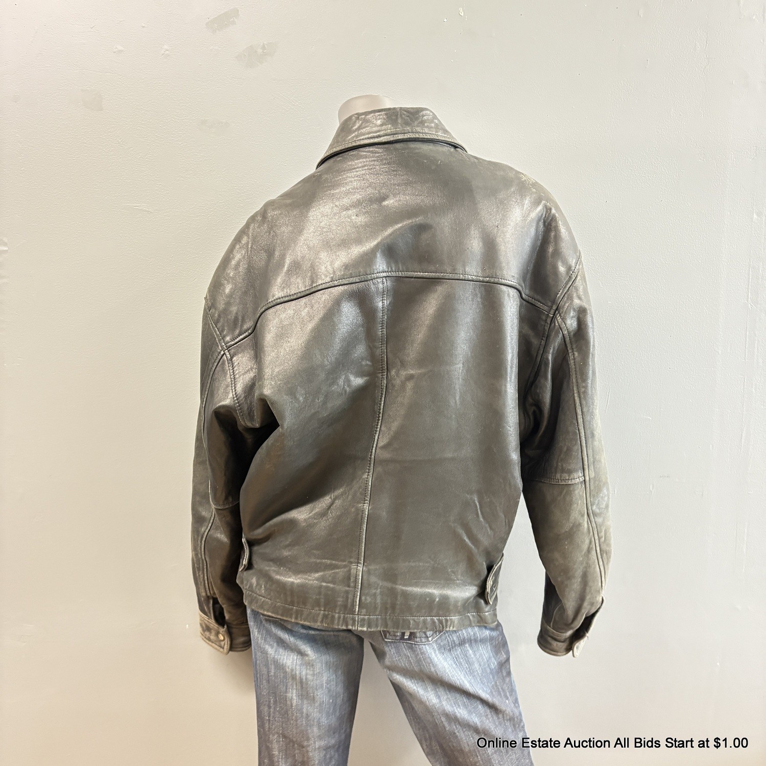 Couture By J. Park Vintage Leather Jacket With Inside Pockets Size ...