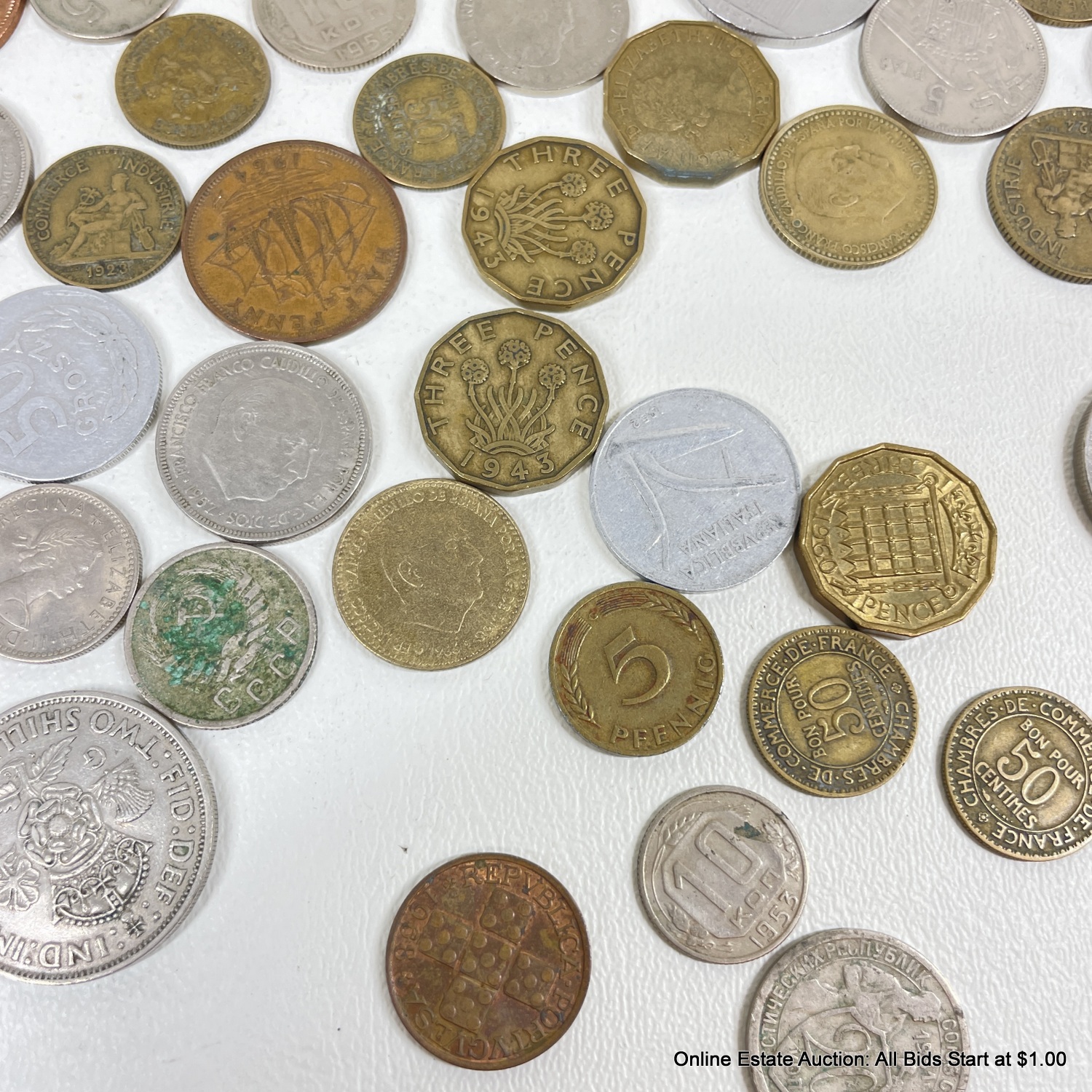Collection Of International Coins #32744 | Auctionninja.com