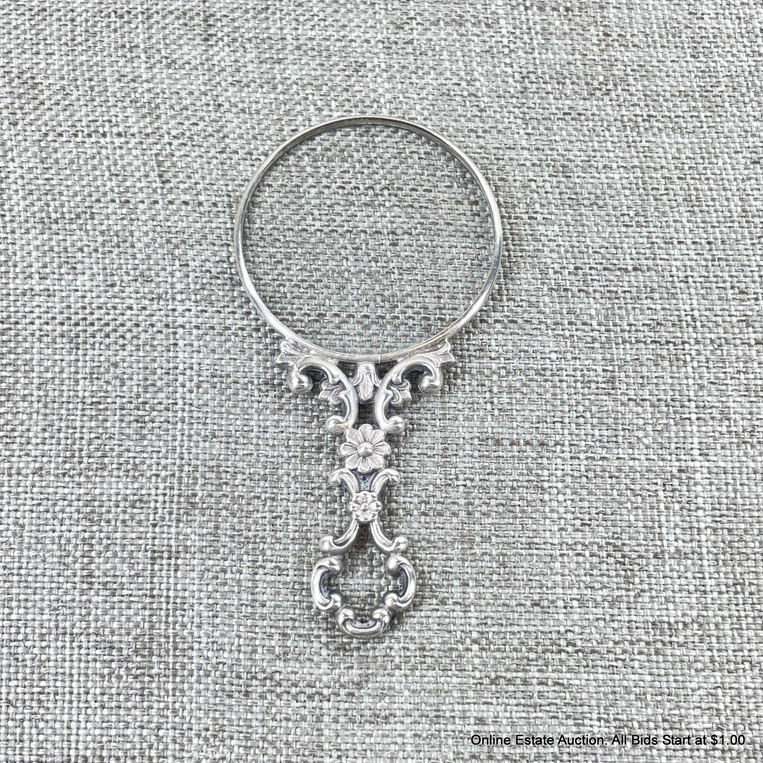 Vintage Lorgnette Magnifying Glass Pendant 7 Grams #33318 ...