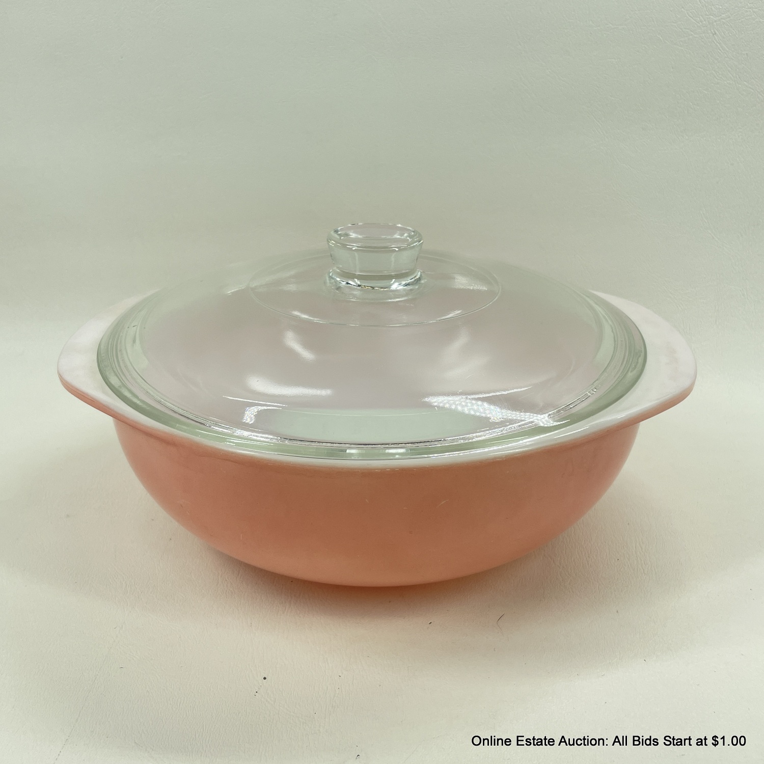 Vintage Pyrex 024 2 Quart Peach Mixing Lidded Bowl #33281 ...