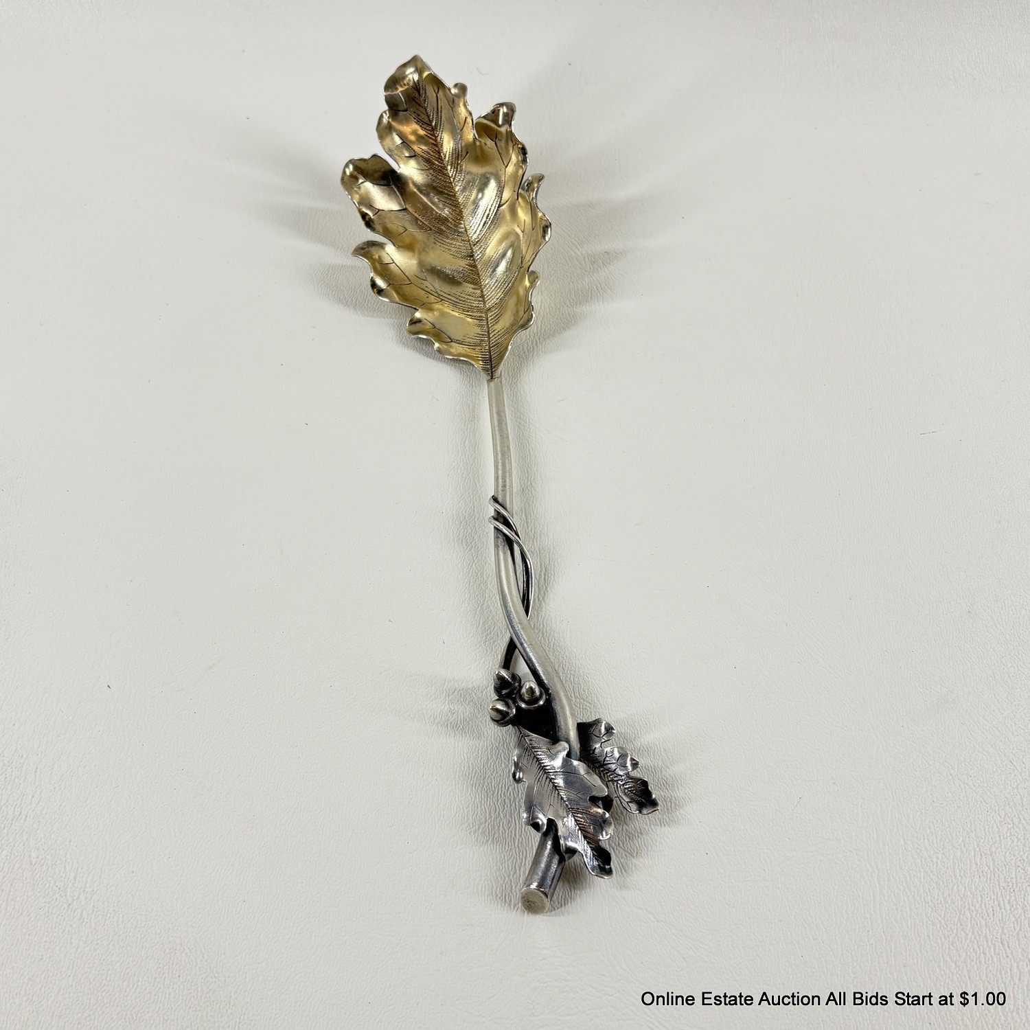 Ludwig, Redlich & Co Rusticana Sterling Silver Berry Spoon C 1895. 65 ...