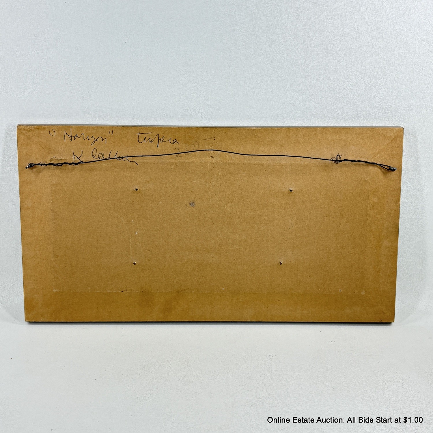 Kenneth Callahan Tempera Painting On Paper 'Horizon' #43233 ...