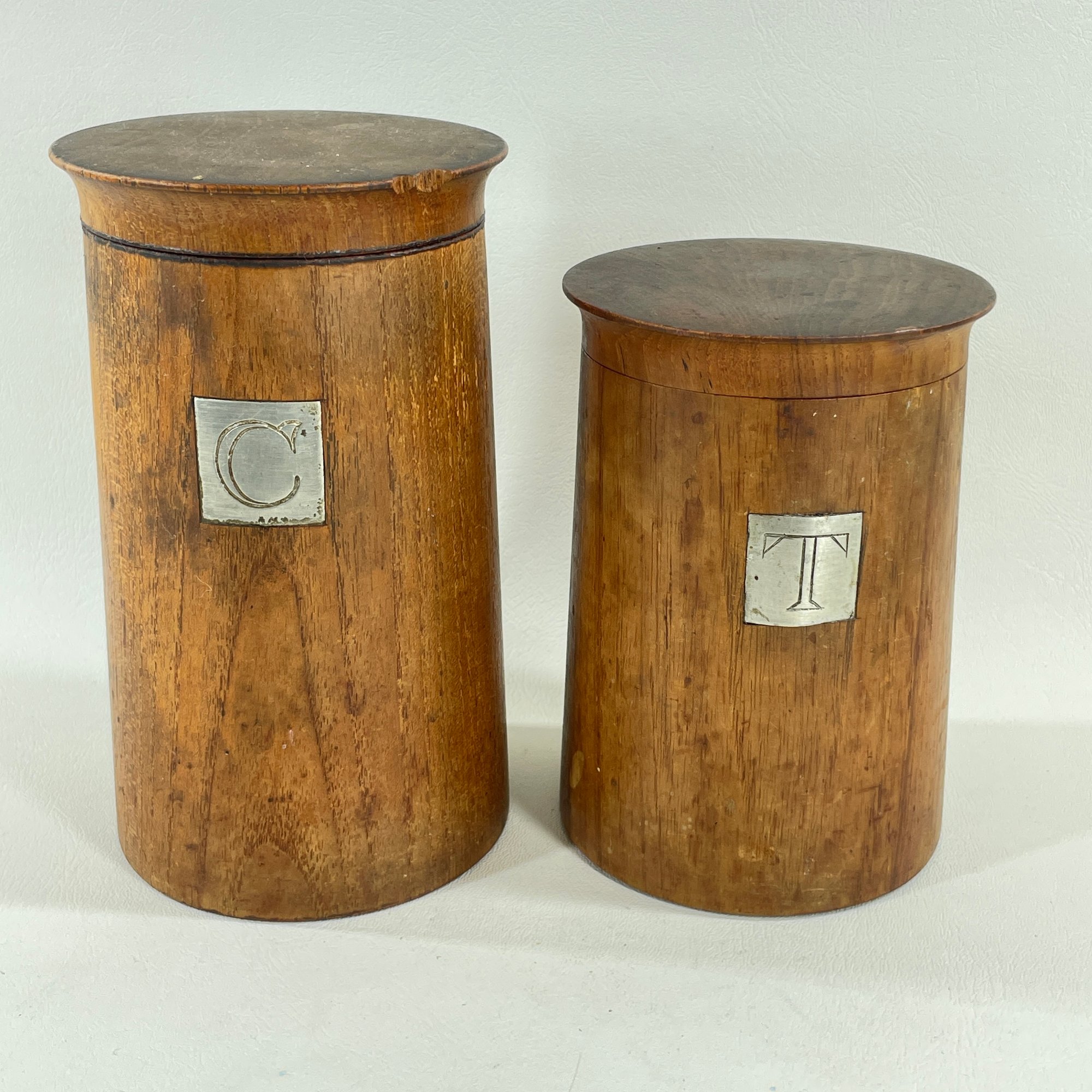 Vintage Ole Hansen Denmark Coffee And Tea Canisters #27102 ...