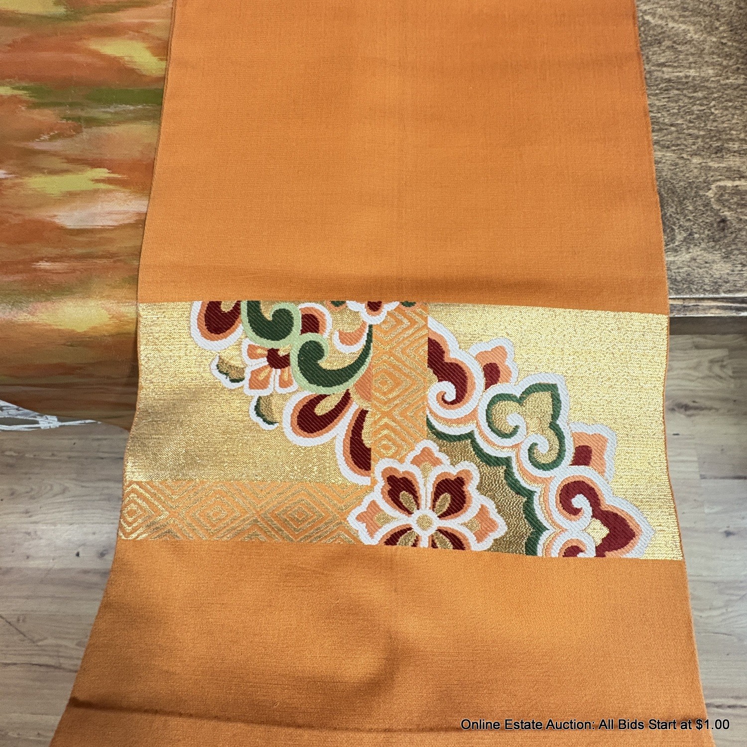 Five Vintage Japanese Obi Sashes #42079 | Auctionninja.com