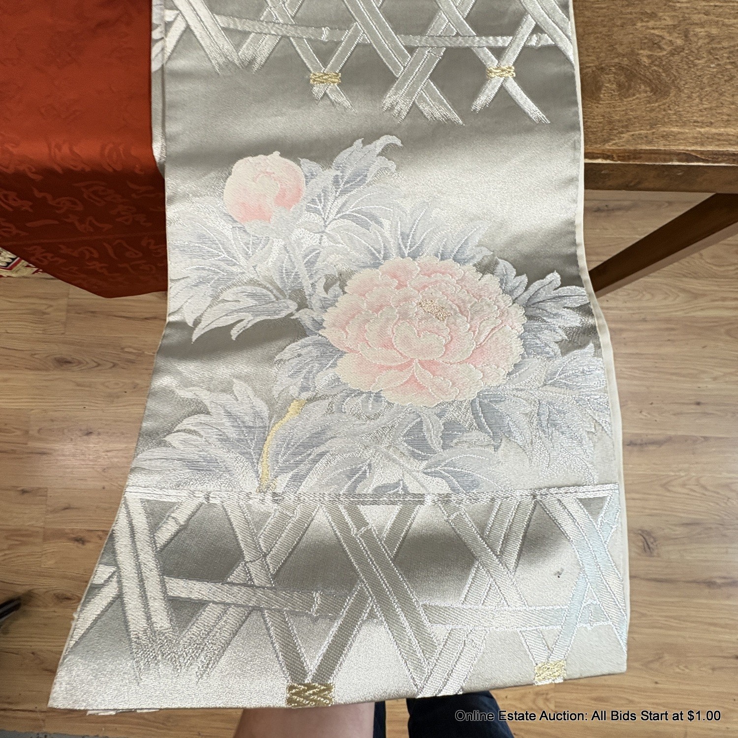 Five Vintage Japanese Obi Sashes #42079 | Auctionninja.com