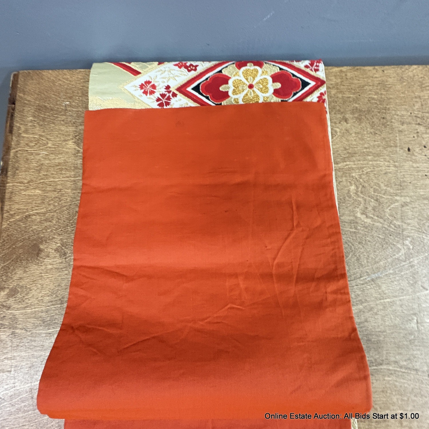Five Vintage Japanese Obi Sashes #42079 | Auctionninja.com