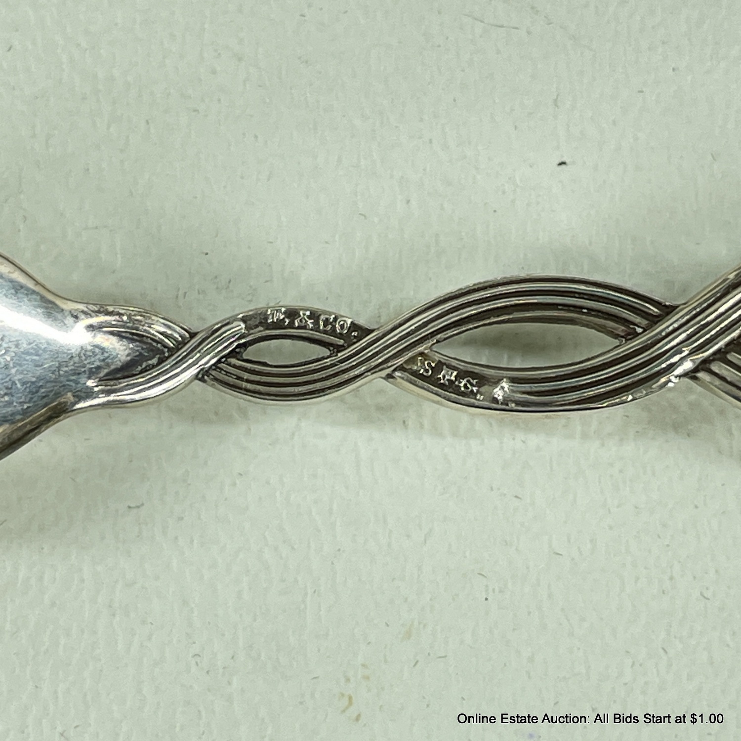 12 Tiffany & Co Sterling Silver Strawberry Forks In Tiffany Case 192 ...