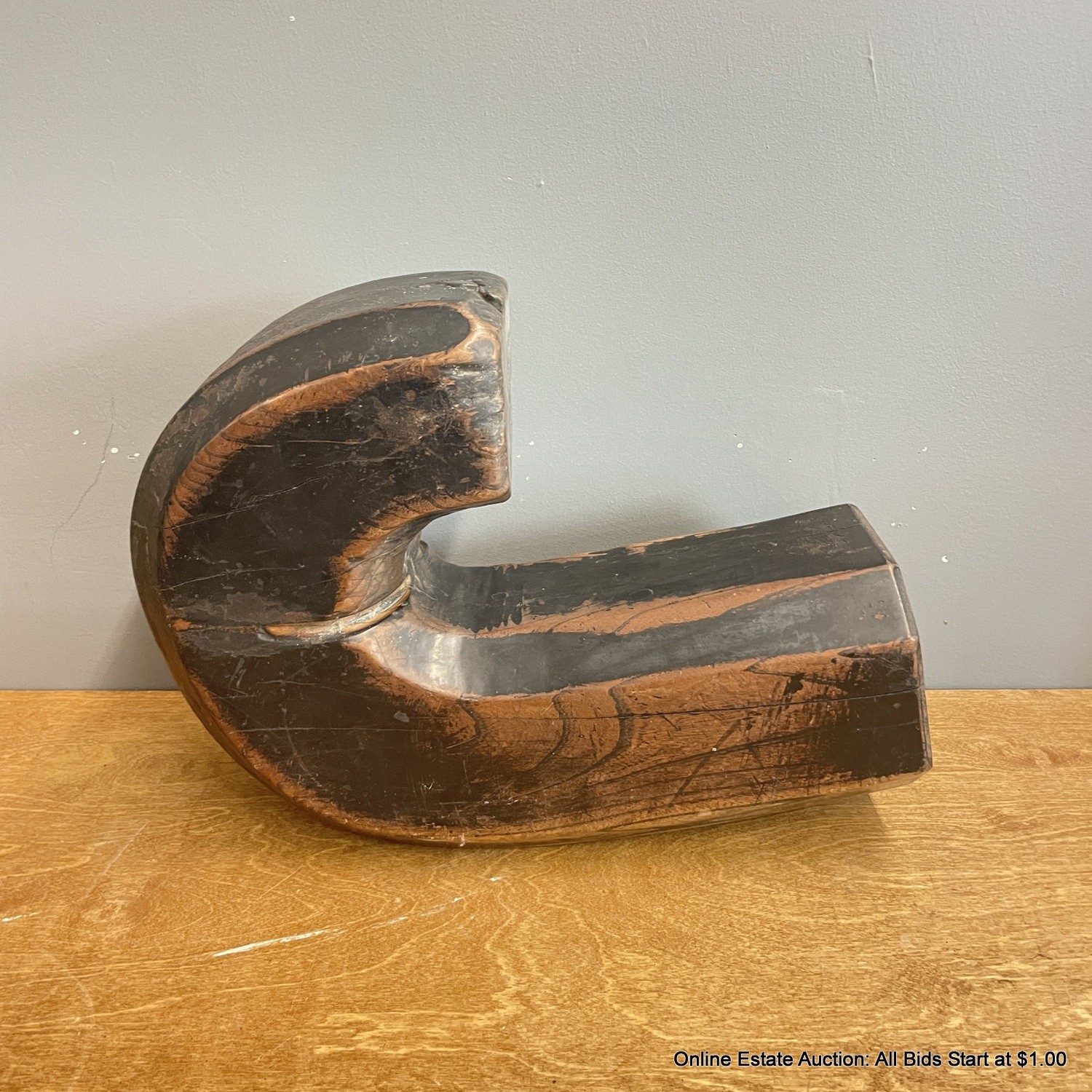 Massive Architectural Detail Wood Scroll #39797 | Auctionninja.com