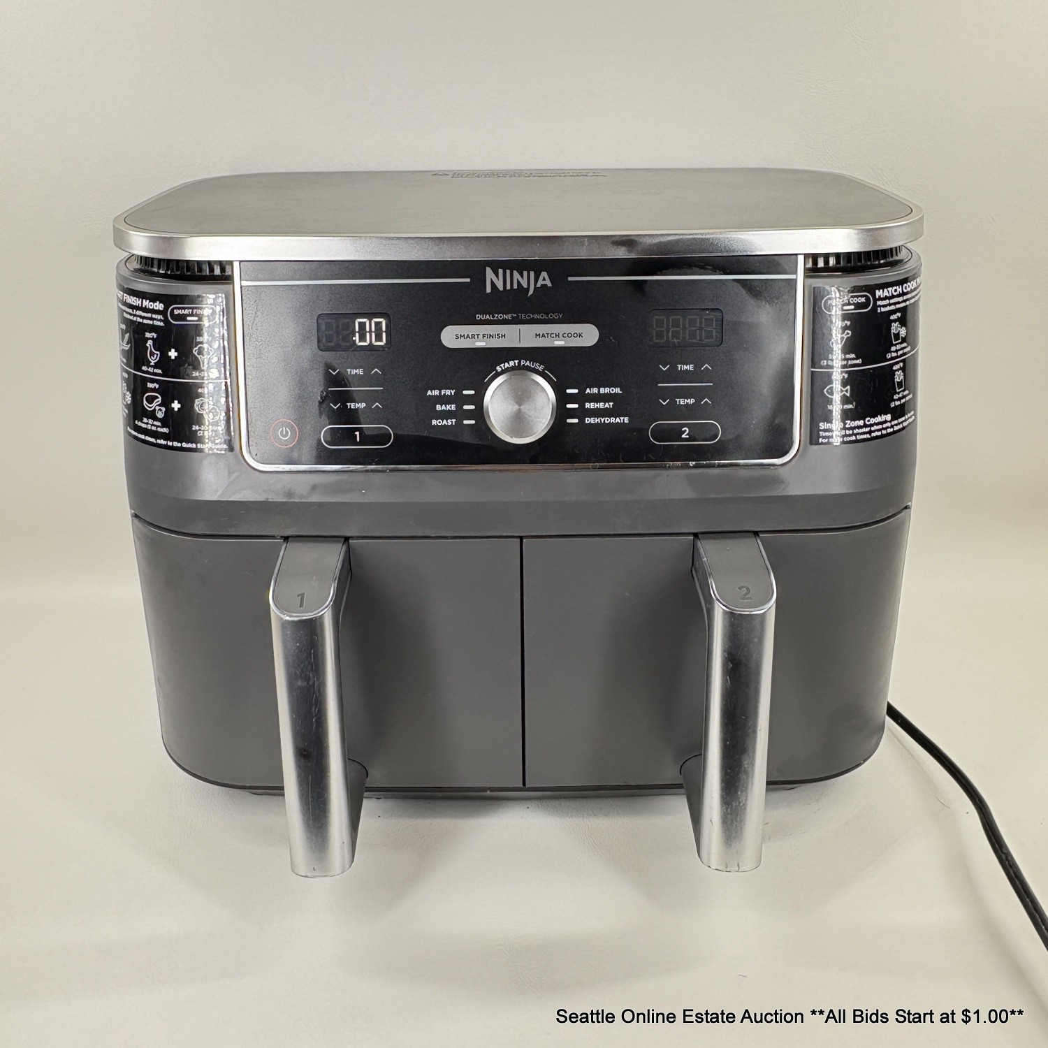 Ninja Foodi XL 6-in1 DualZone Air Fryer Model DZ401 (LOCAL PICK UP ONLY ...