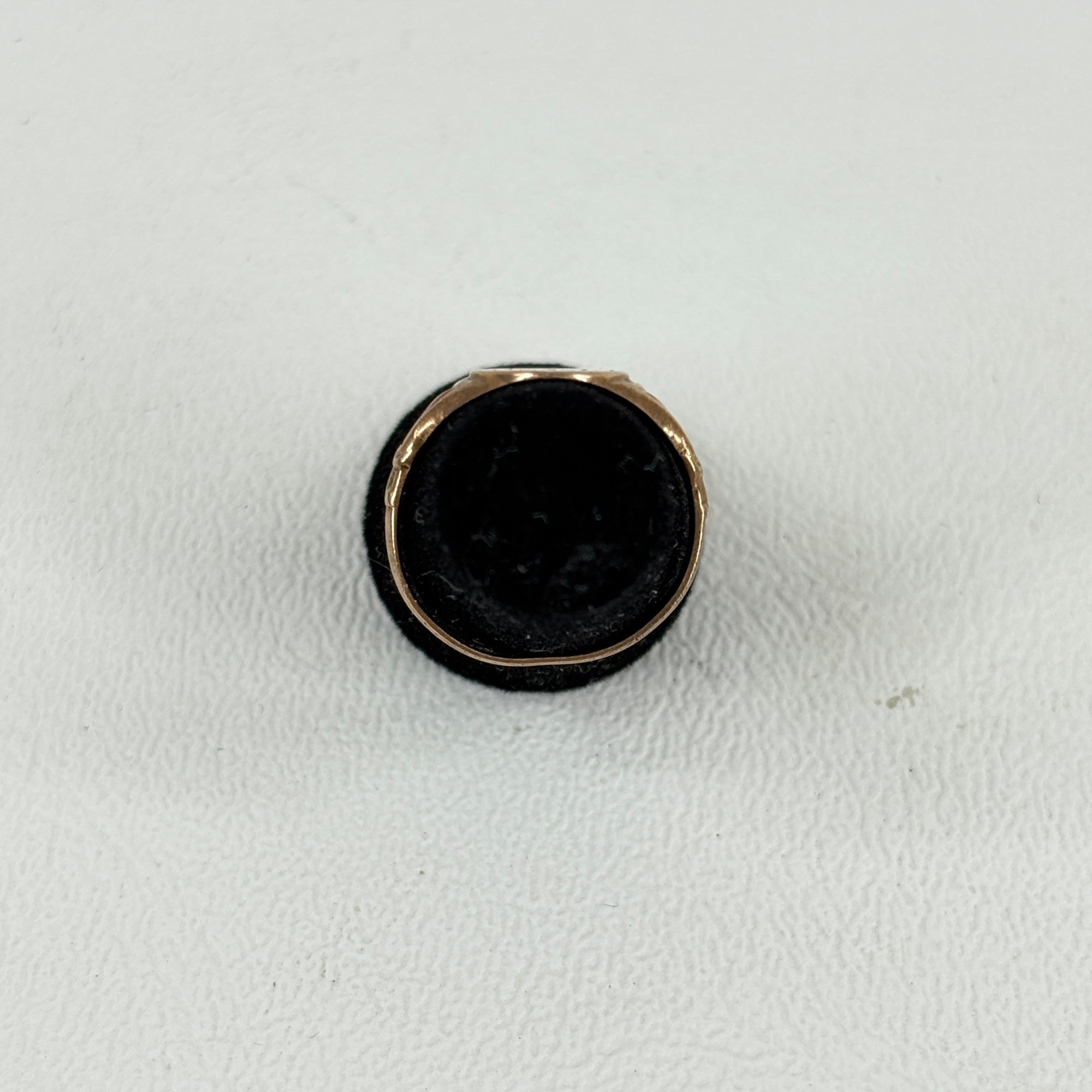 Monogrammed 10K Gold Ring 1.9 Grams Size 4.5 #47318 | Auctionninja.com