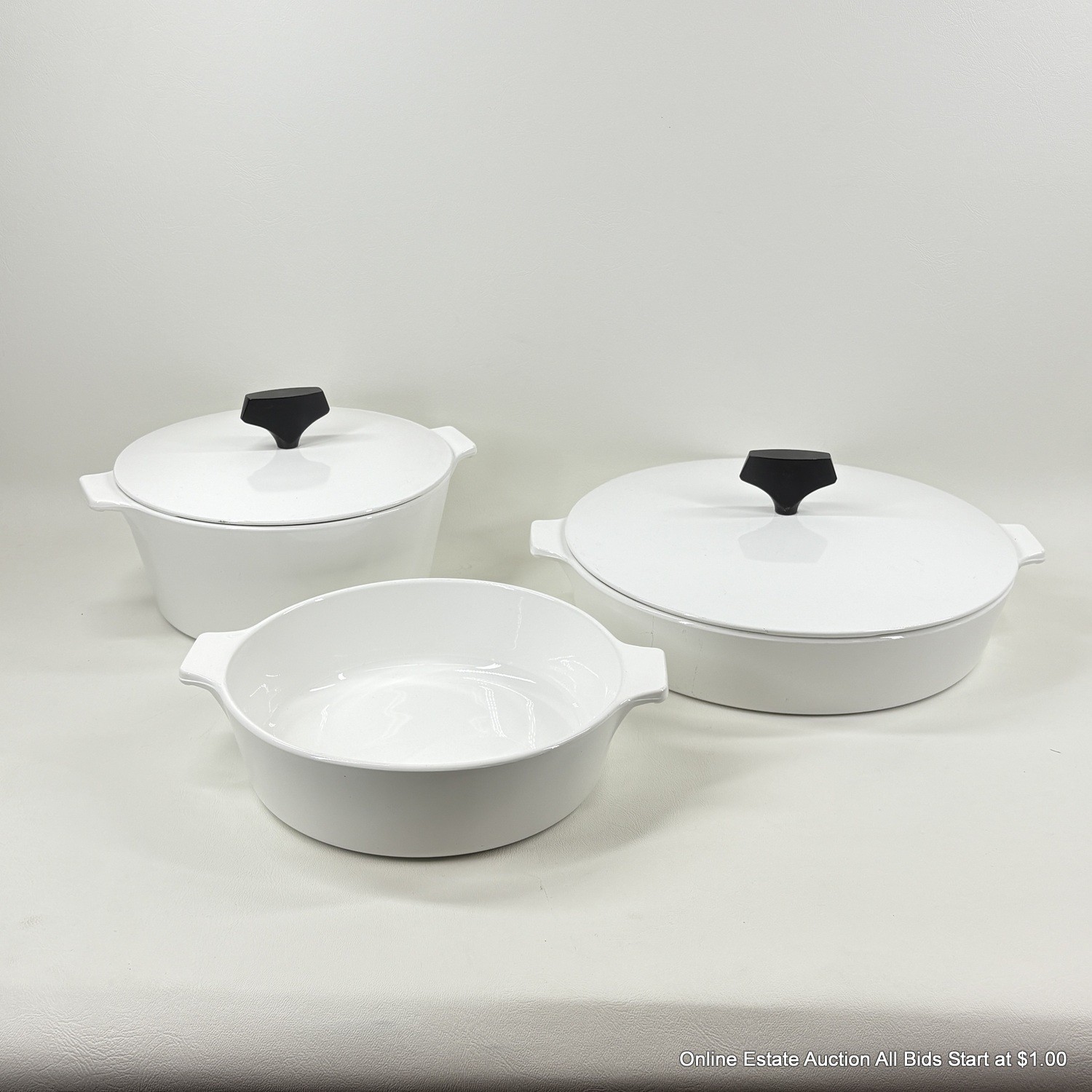 Vintage Corning Ware Buffet Server 1 Qt, 1.75 Qt, And 10" Skillet In ...