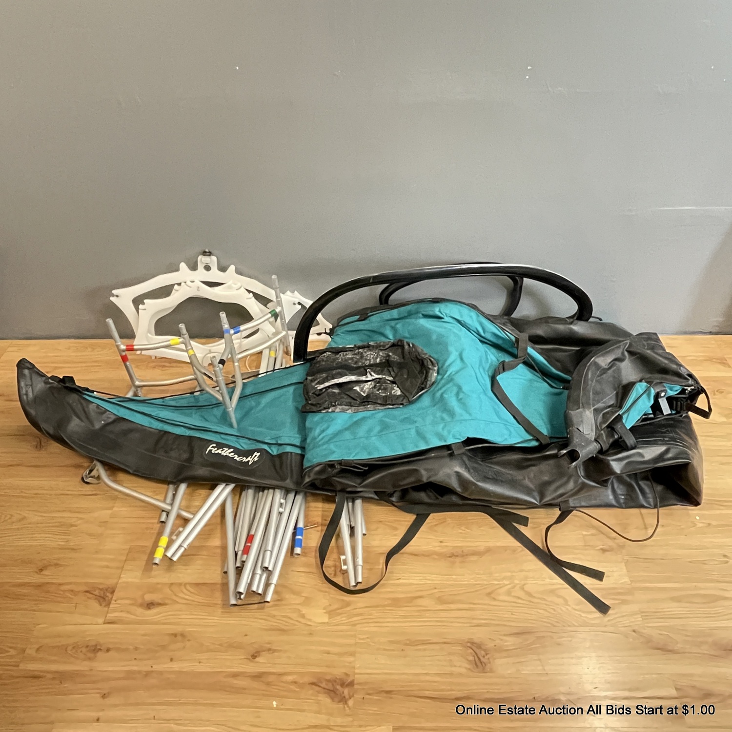 Feathercraft 15' Folding Kayak In Teal (LOCAL PICK UP ONLY) #30584 ...