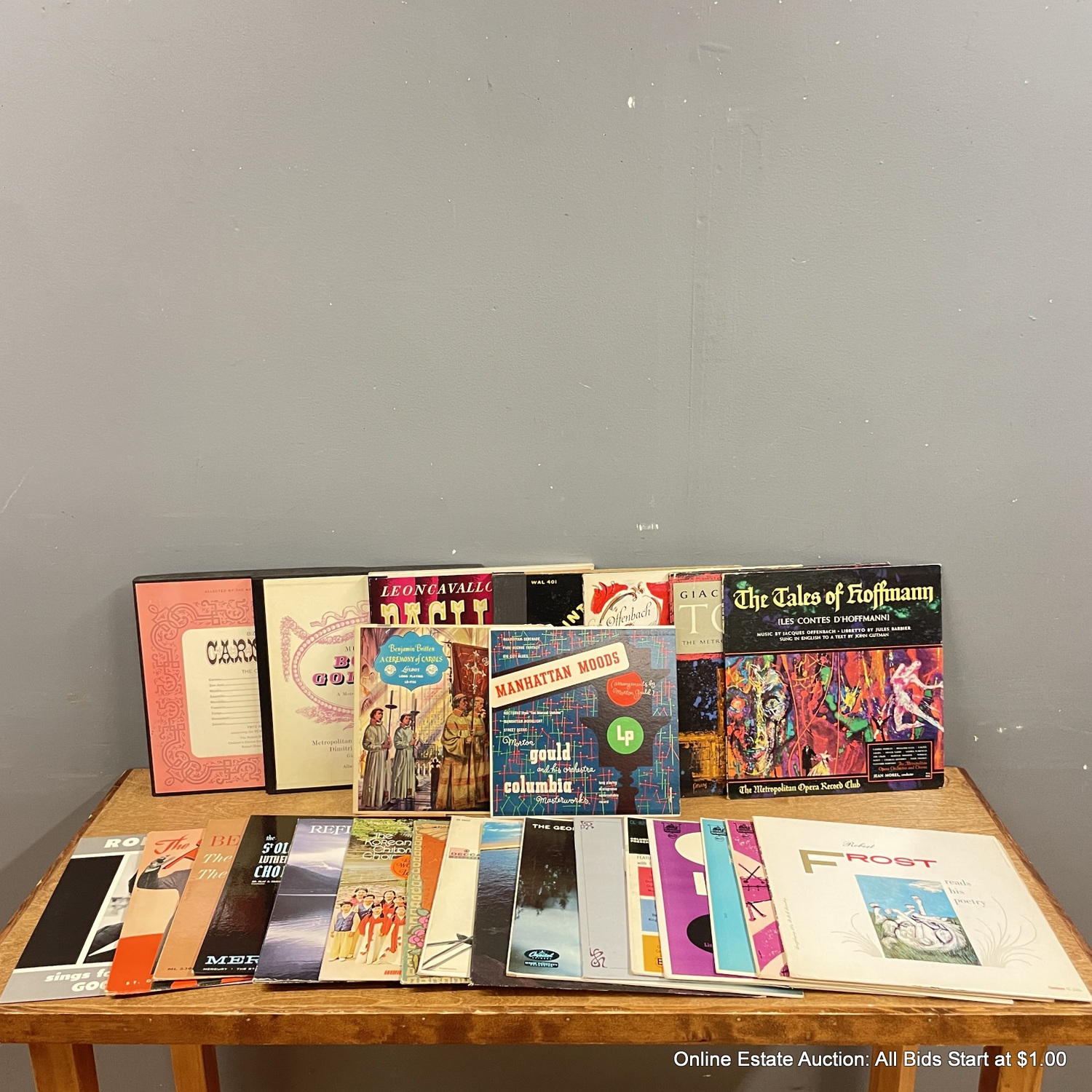 Vintage Vinyl Records Including Autographed Ron Husmann, Mormon ...