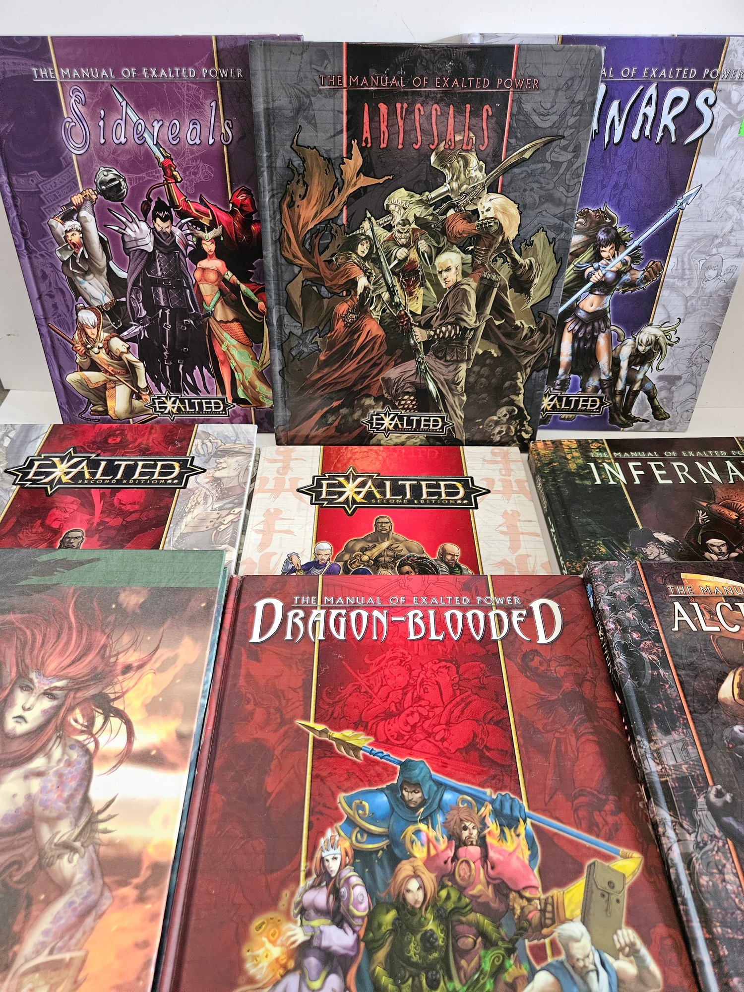 The Manual Of Exalted Power Books X 9 #17420 | Auctionninja.com