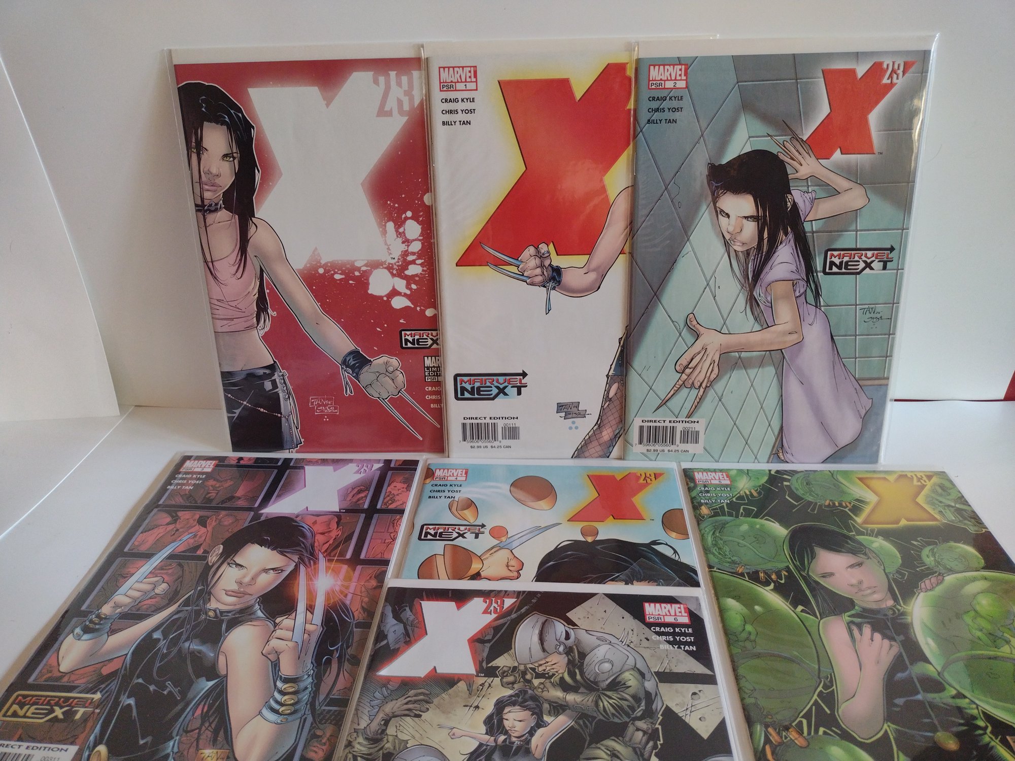 Marvel Comics X-23 Comic Books Issues 1-6 And Special Edition 1st Issue ...