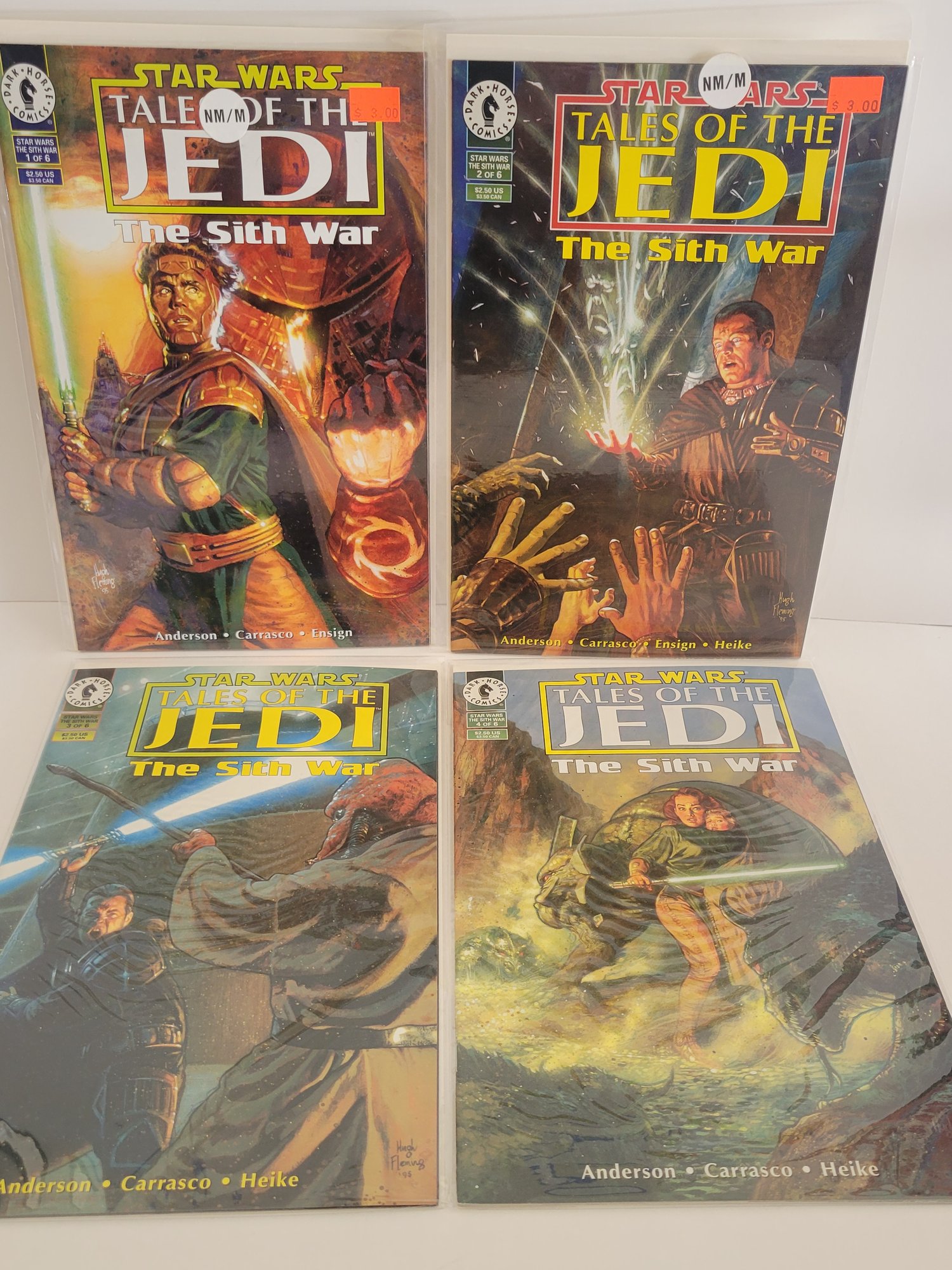 Star Wars Tales Of The Jedi The Sith War Comic Books Issues 1-4 #19924 ...