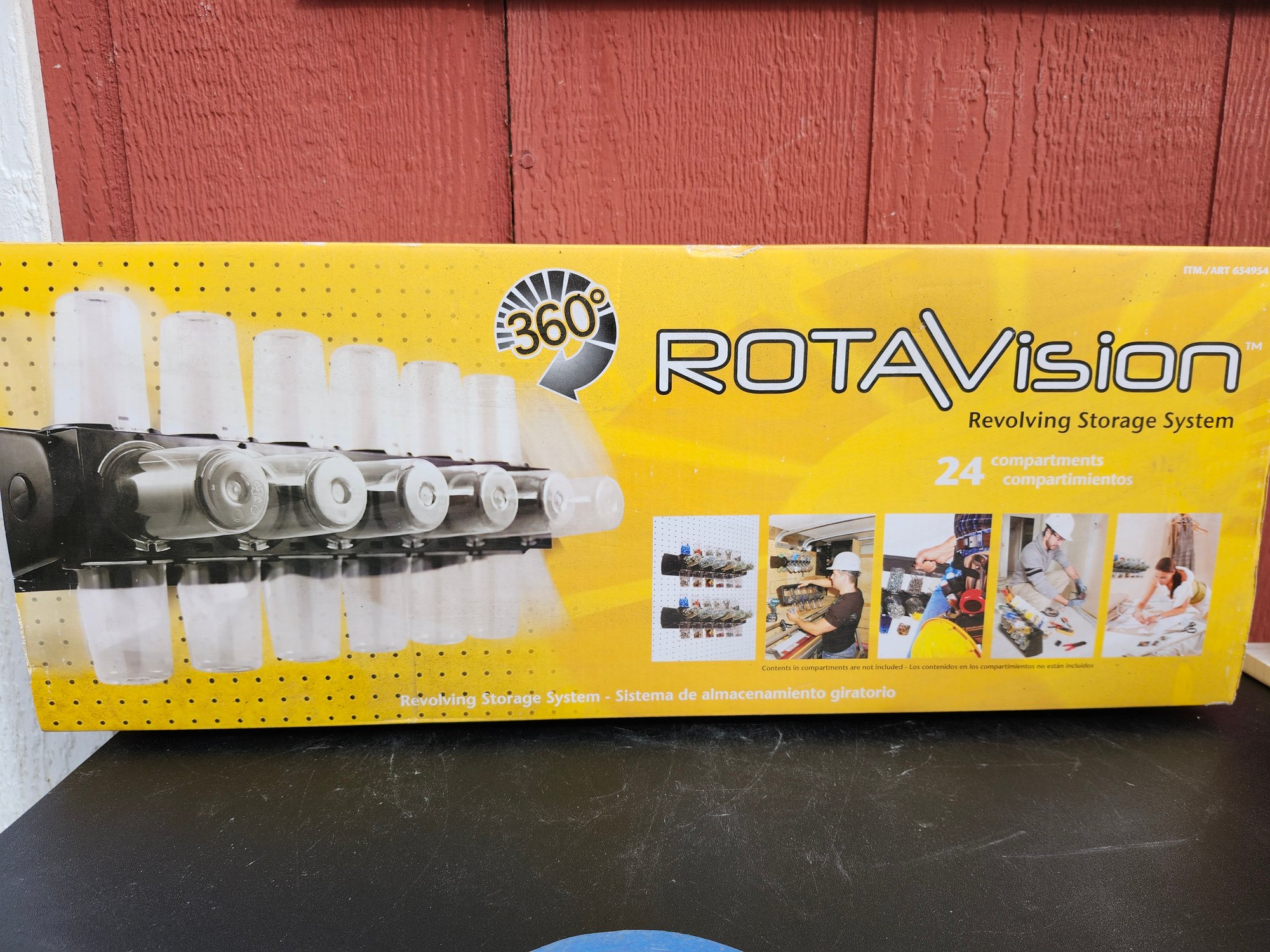 Rotation Revolving Storage System 24 Compartments #20828 | Auctionninja.com