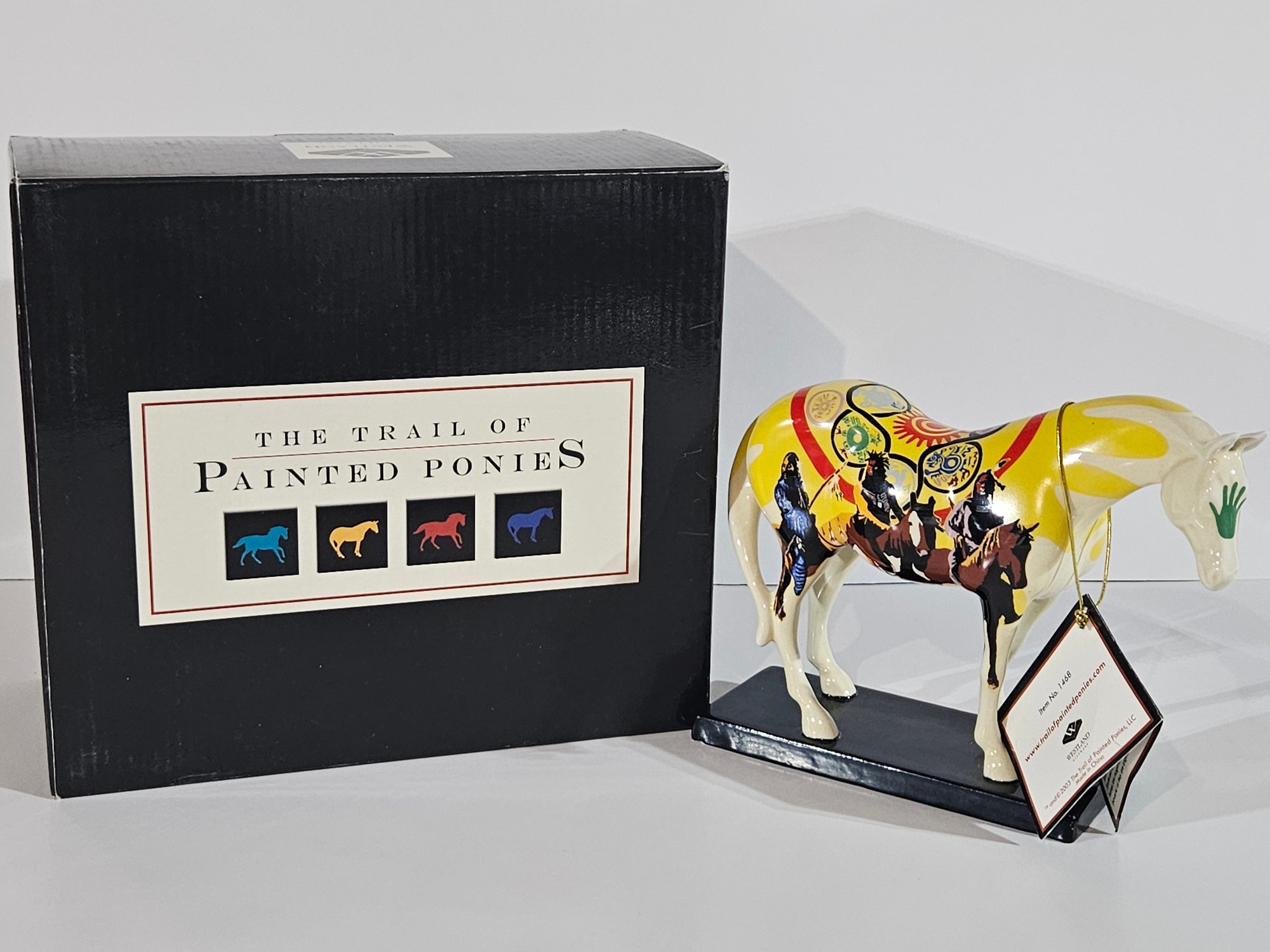 RETIRED The Trail Of Painted Ponies "Unity" Native American Figurine ...