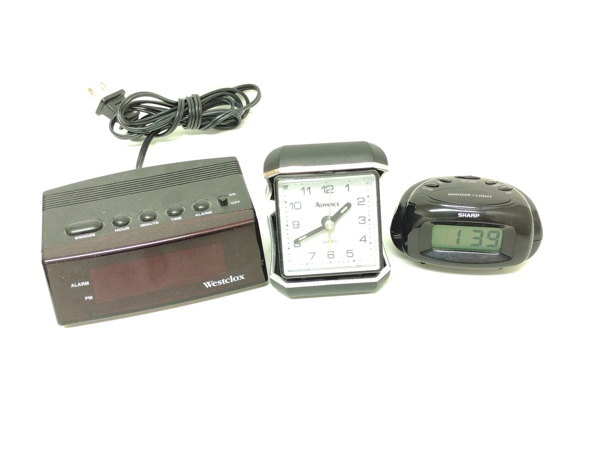 3 Alarm Clocks #23270 | Auctionninja.com
