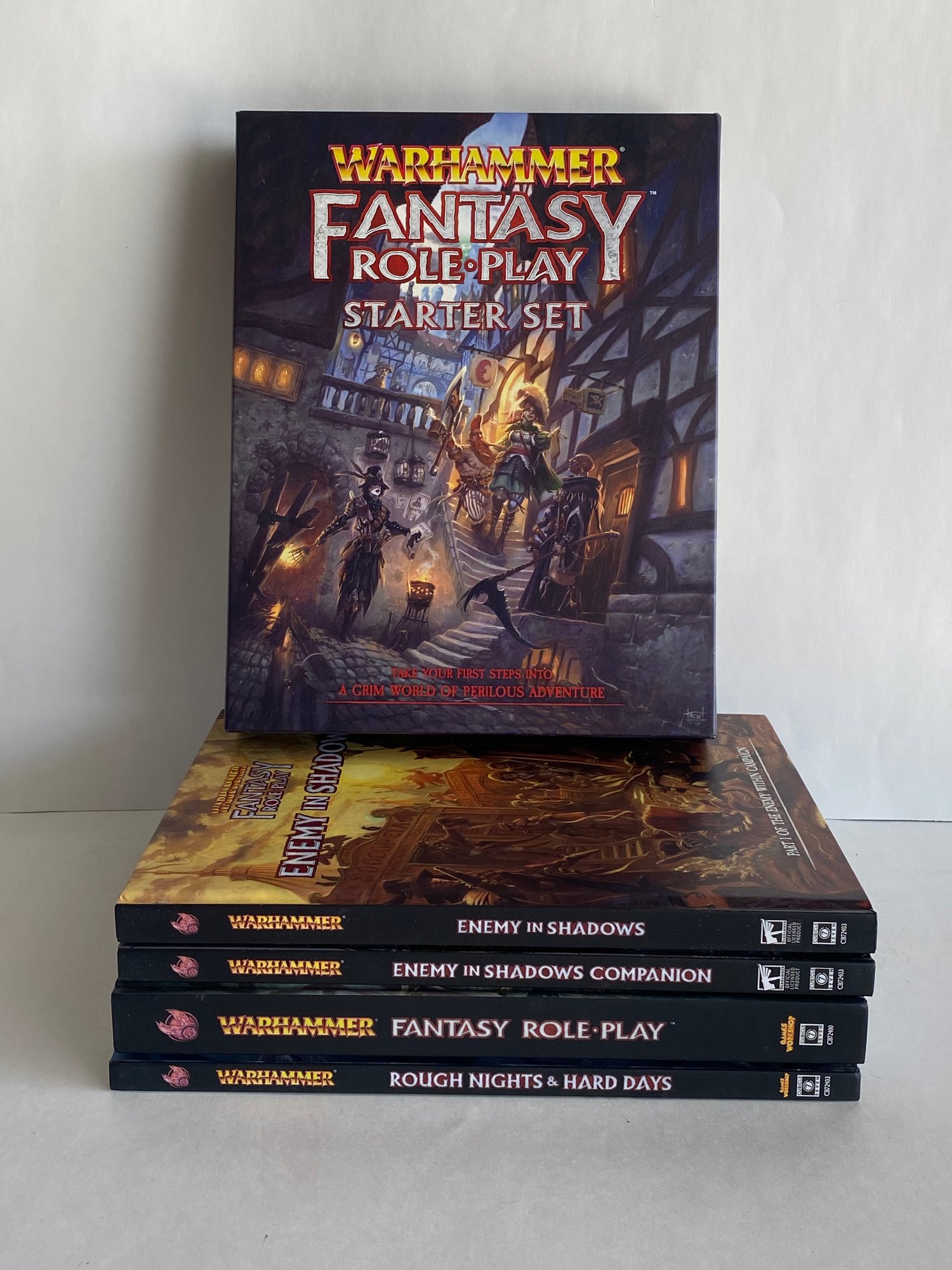 Warhammer Fantasy Role Play Starter Set And Role Playing Game Books ...