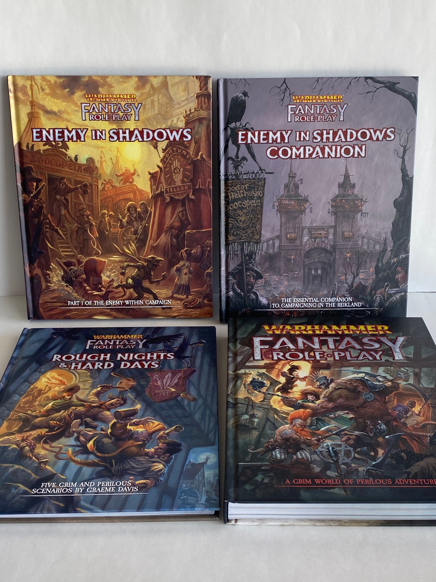 Warhammer Fantasy Role Play Starter Set And Role Playing Game Books ...