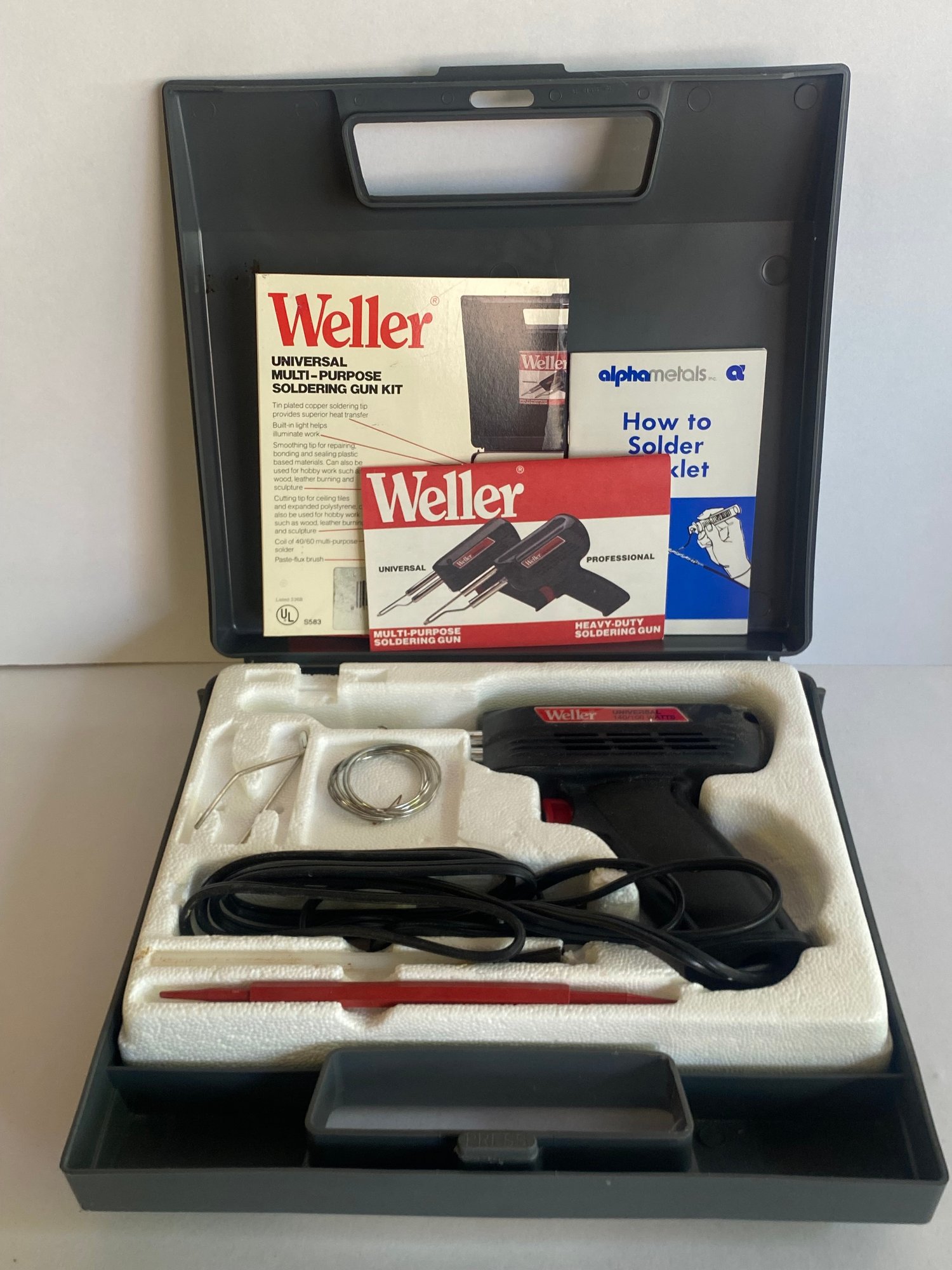 Weller Multi Purpose Soldering Gun Kit #24782 | Auctionninja.com
