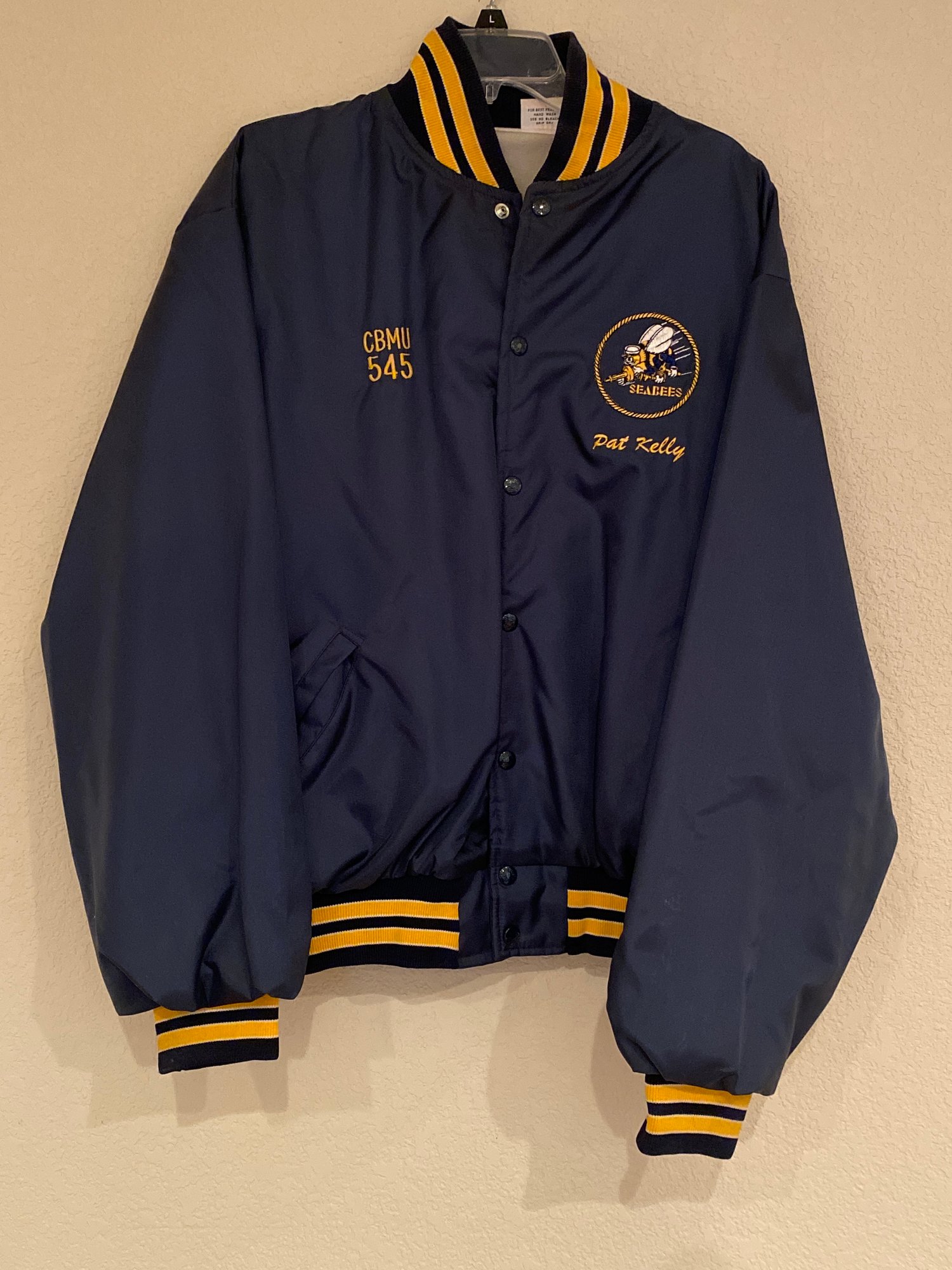 XXL SeaBees Bomber Jacket #16817 | Auctionninja.com