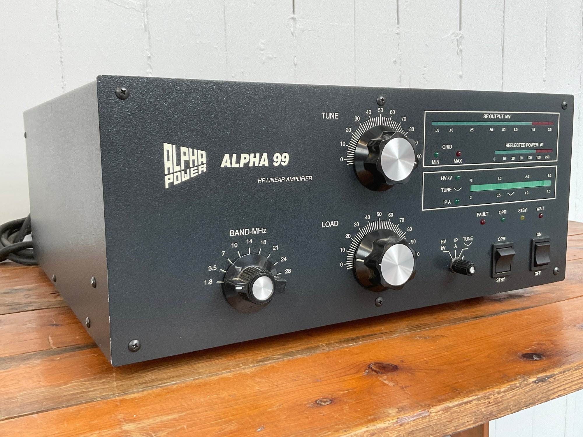 20 Alpha Power Alpha 99 HF Linear Amplifier Model PA-99 #3773 ...