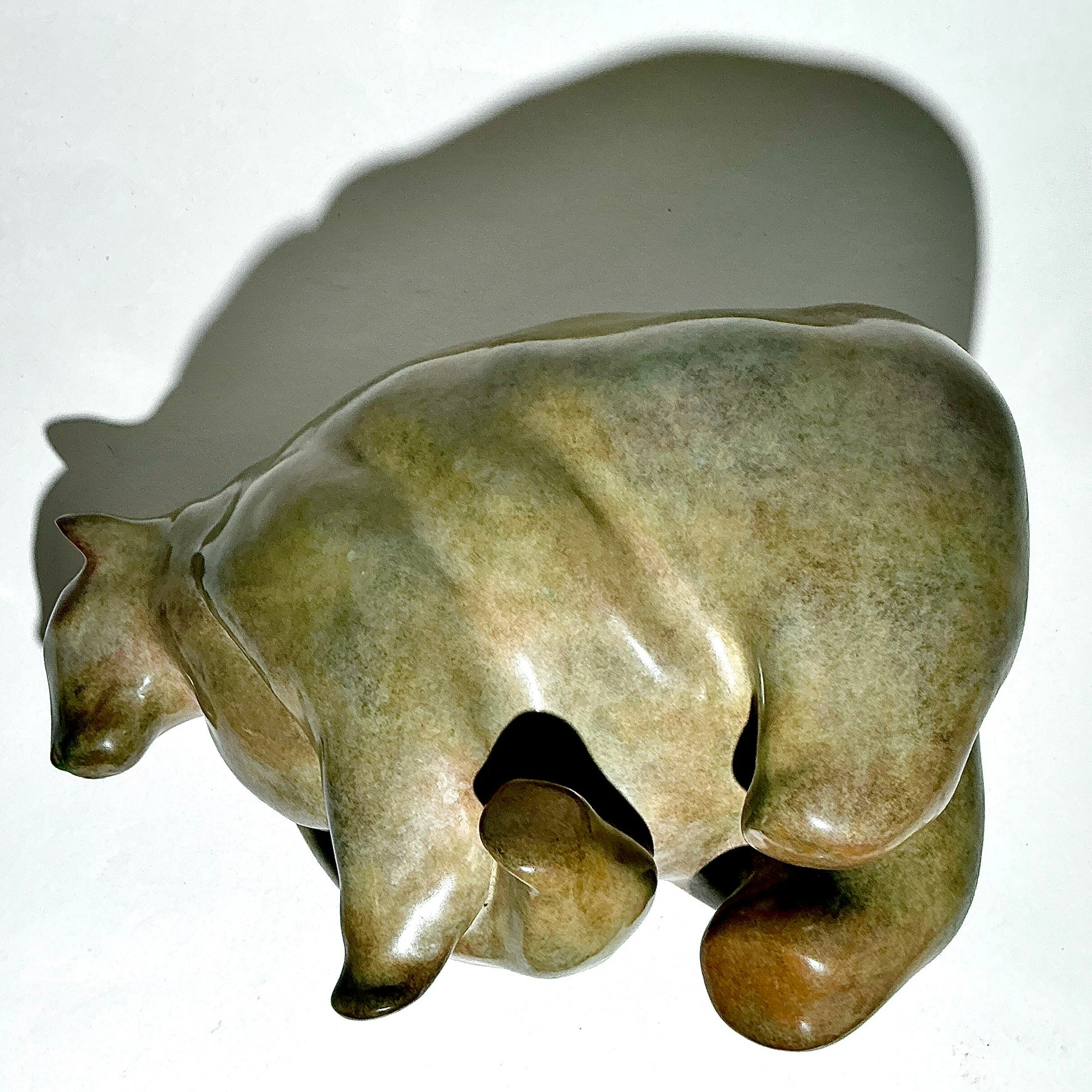 #188 Sharon Spencer (American, 20th/21st Century) "Bear " Bronze ...