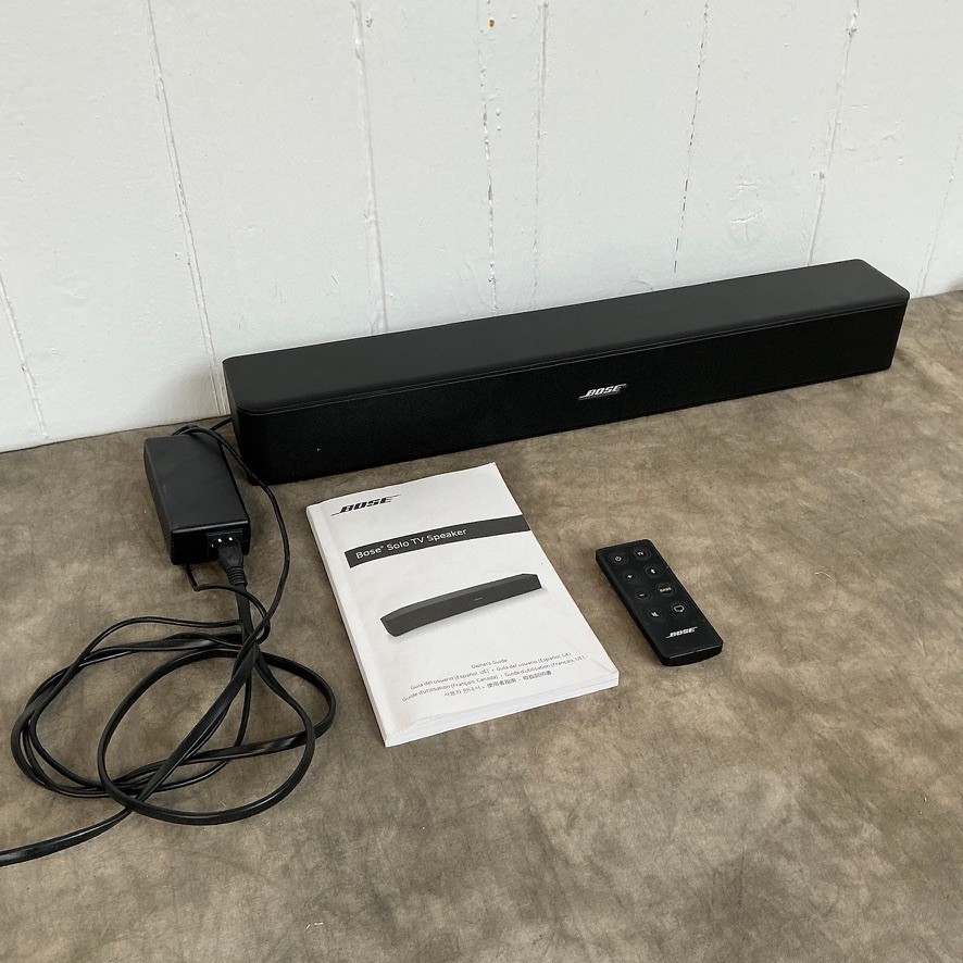 #168 Bose Bose Solo TV Soundbar System - Model 418775 #6577 ...