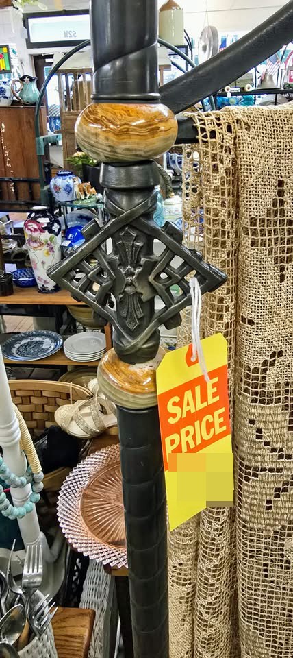 Richard Hoosin Stained Glass & Seashells Floor Lamp - Retired #1616 ...