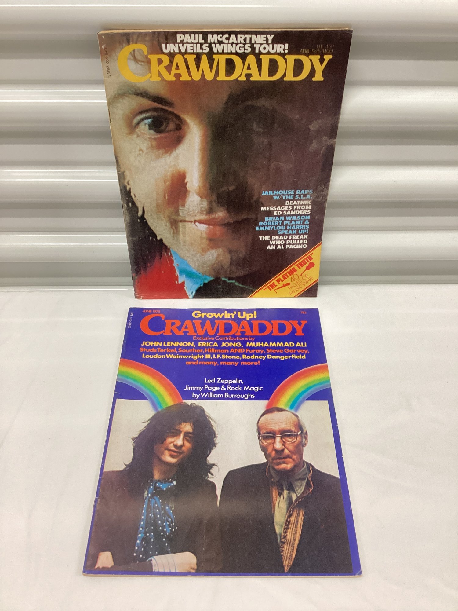 1970s Crawdaddy Music Magazines #6226 | Auctionninja.com