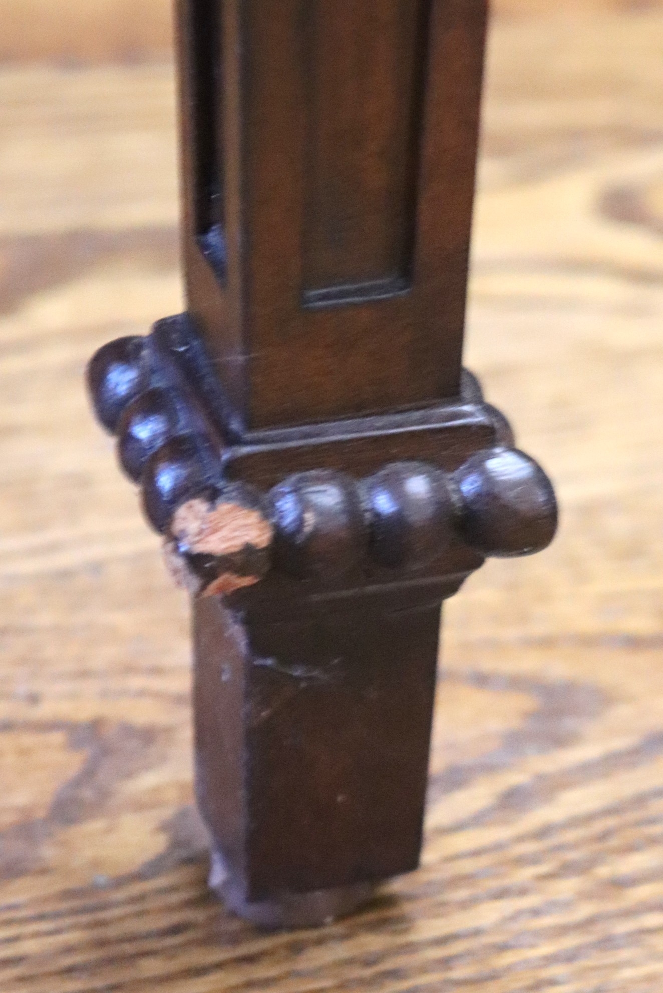 Quality French Style Carved Wood Bridge/ Game Table, Has Drawers On ...