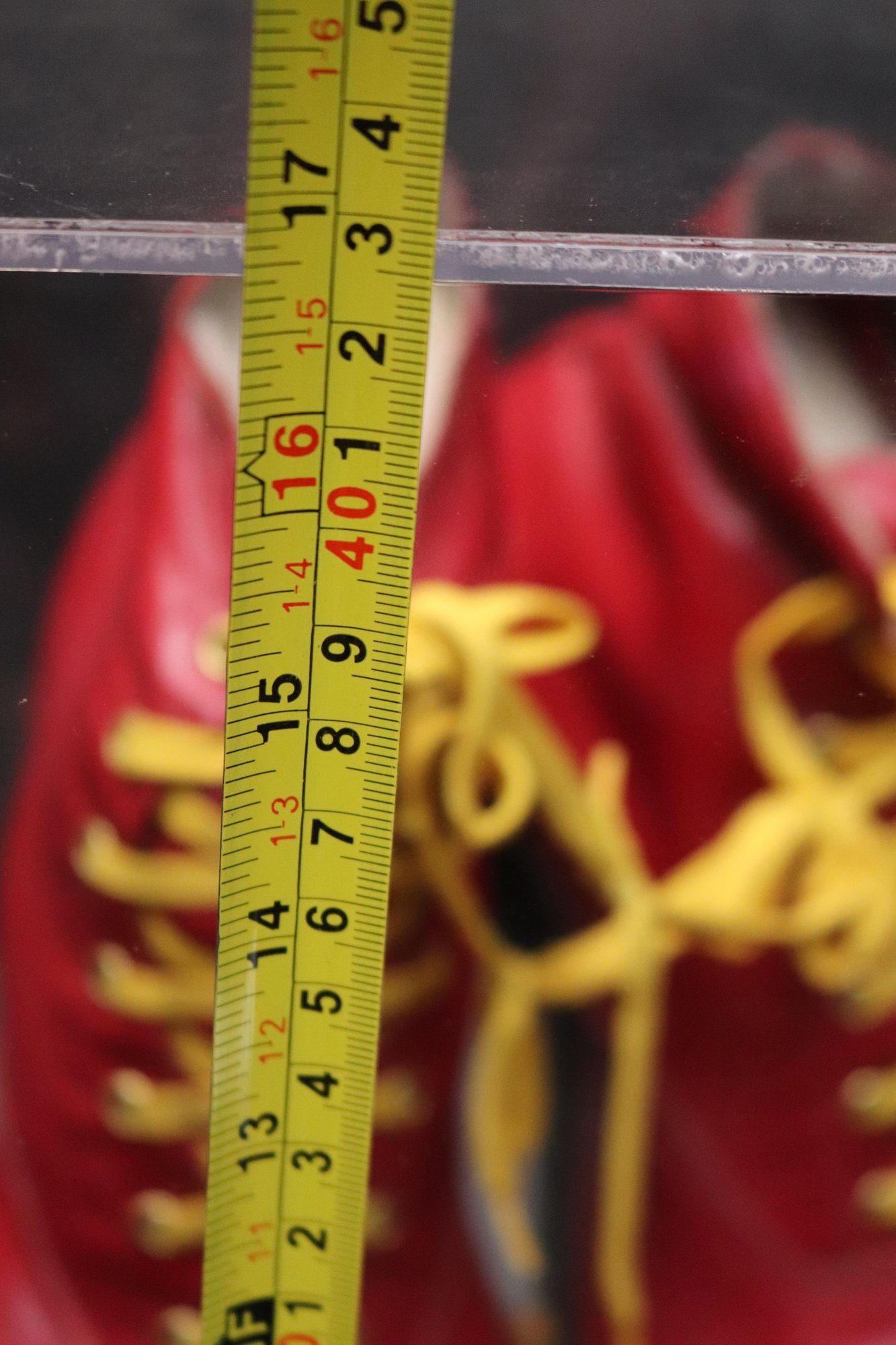 Ronald McDonald Full Size Big Red Shoes In Display Case #54550 ...
