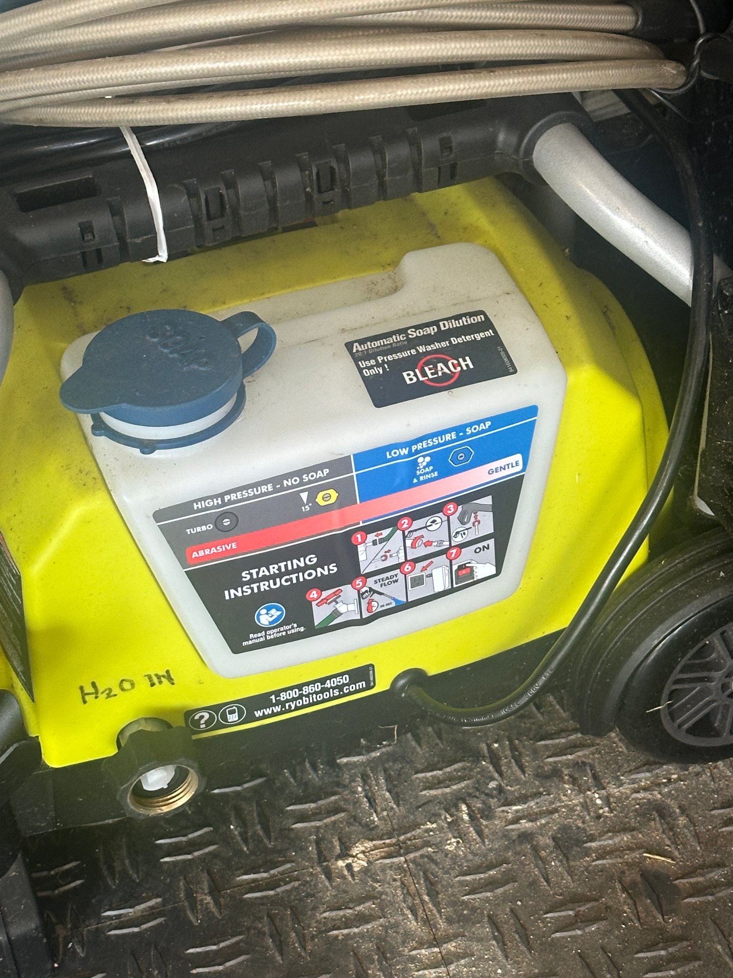 Ryobi 1900 Electric Pressure Washer And Flomaster Garden Sprayer #54363 | Auctionninja.com