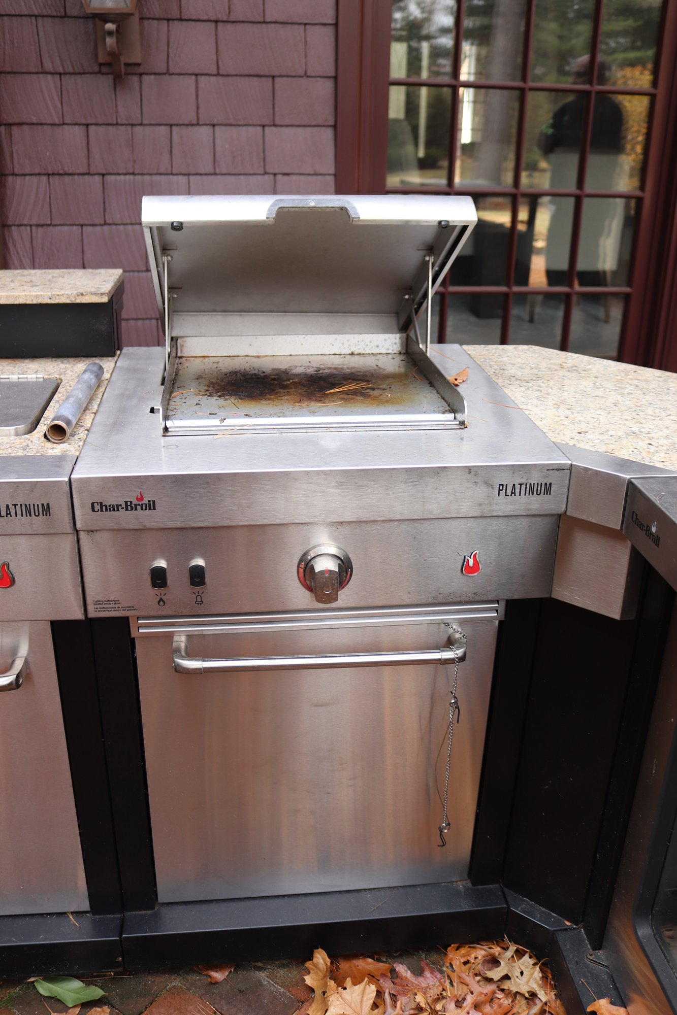 Charbroil Outdoor Kitchen Set Up As Pictured Includes Propane Grill ...
