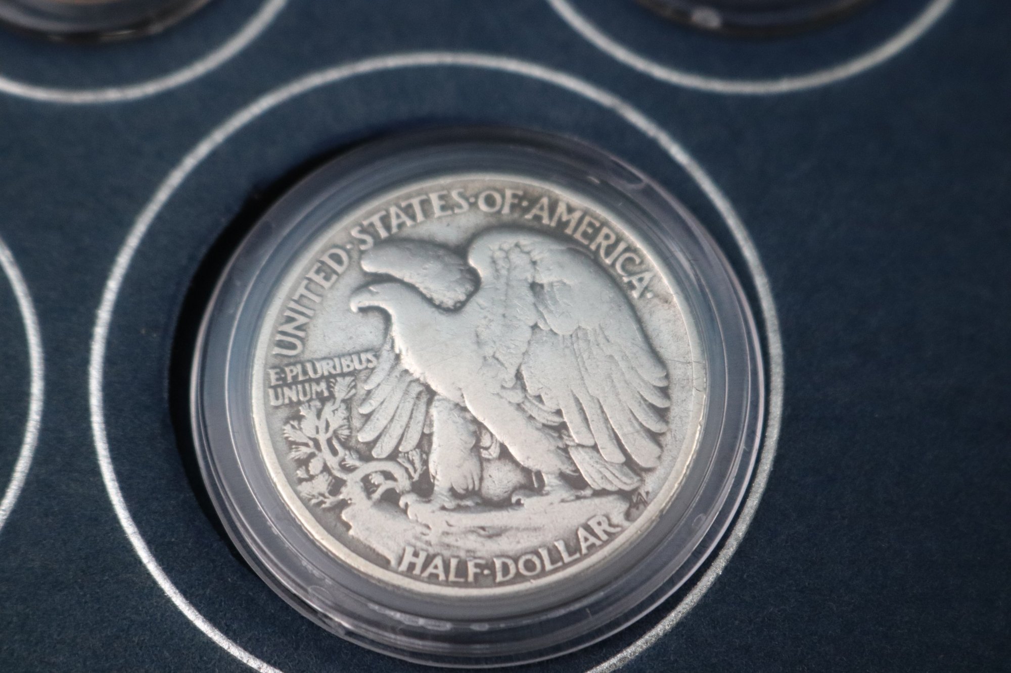 1944 5 Pc Coin Set In Wooden Storage Box. #62728 | Auctionninja.com