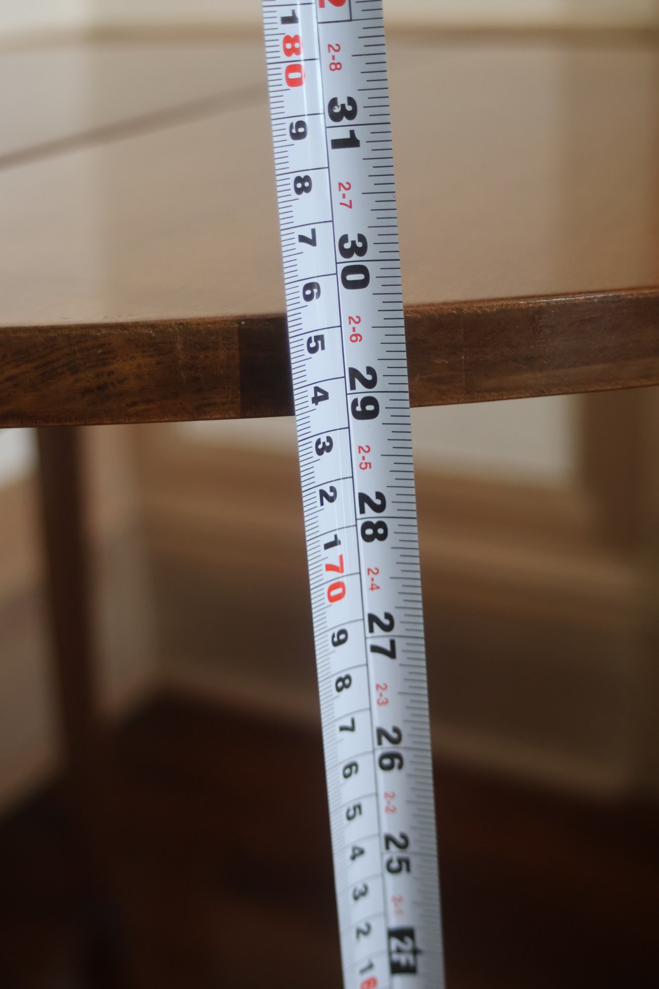 Half Round Table With Flip Top #69459 | Auctionninja.com