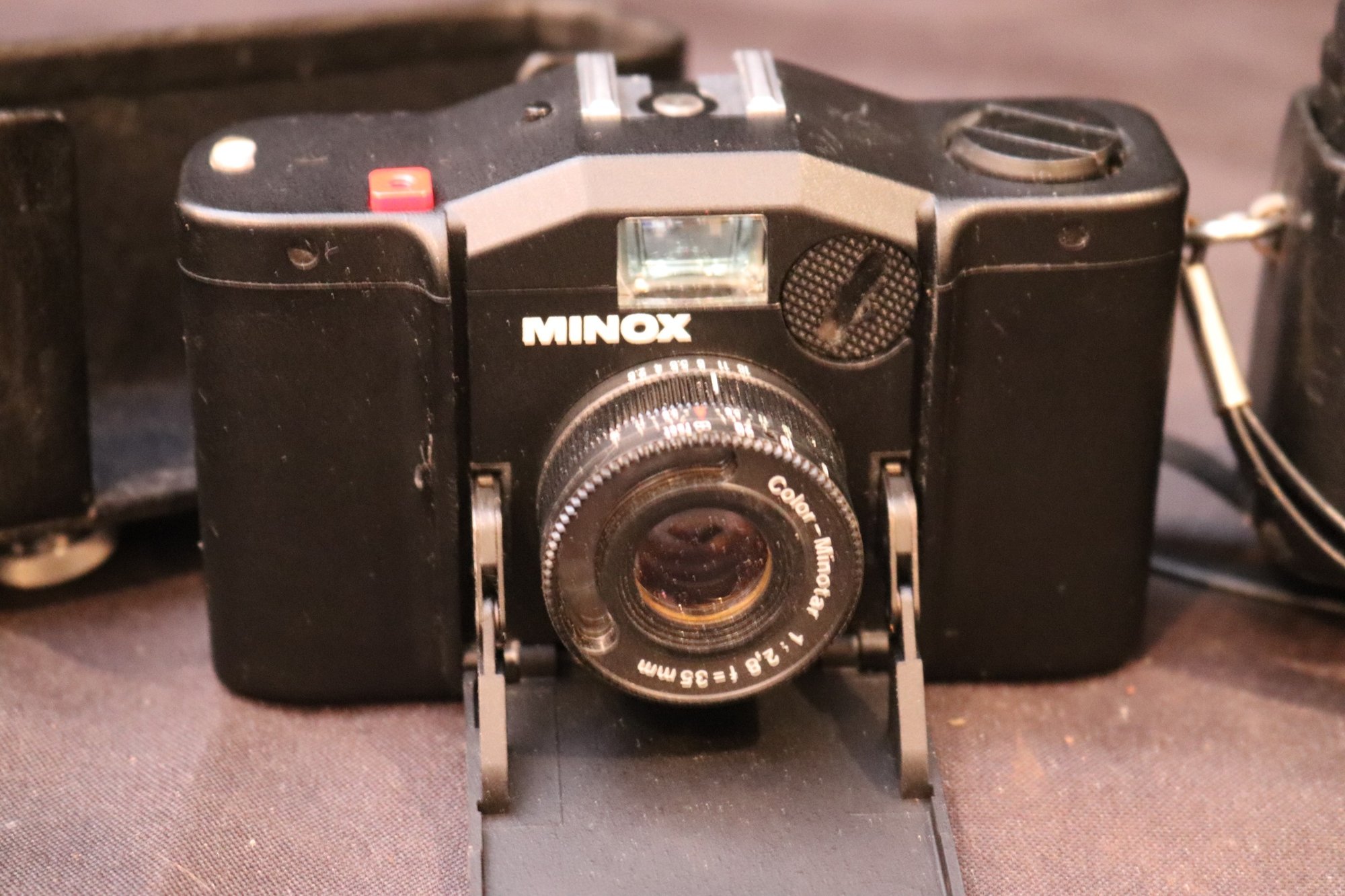 2 Minox 35 EL, And Minox 35 PE - Star - D Aux Wide Angle Lens For L35AF ...