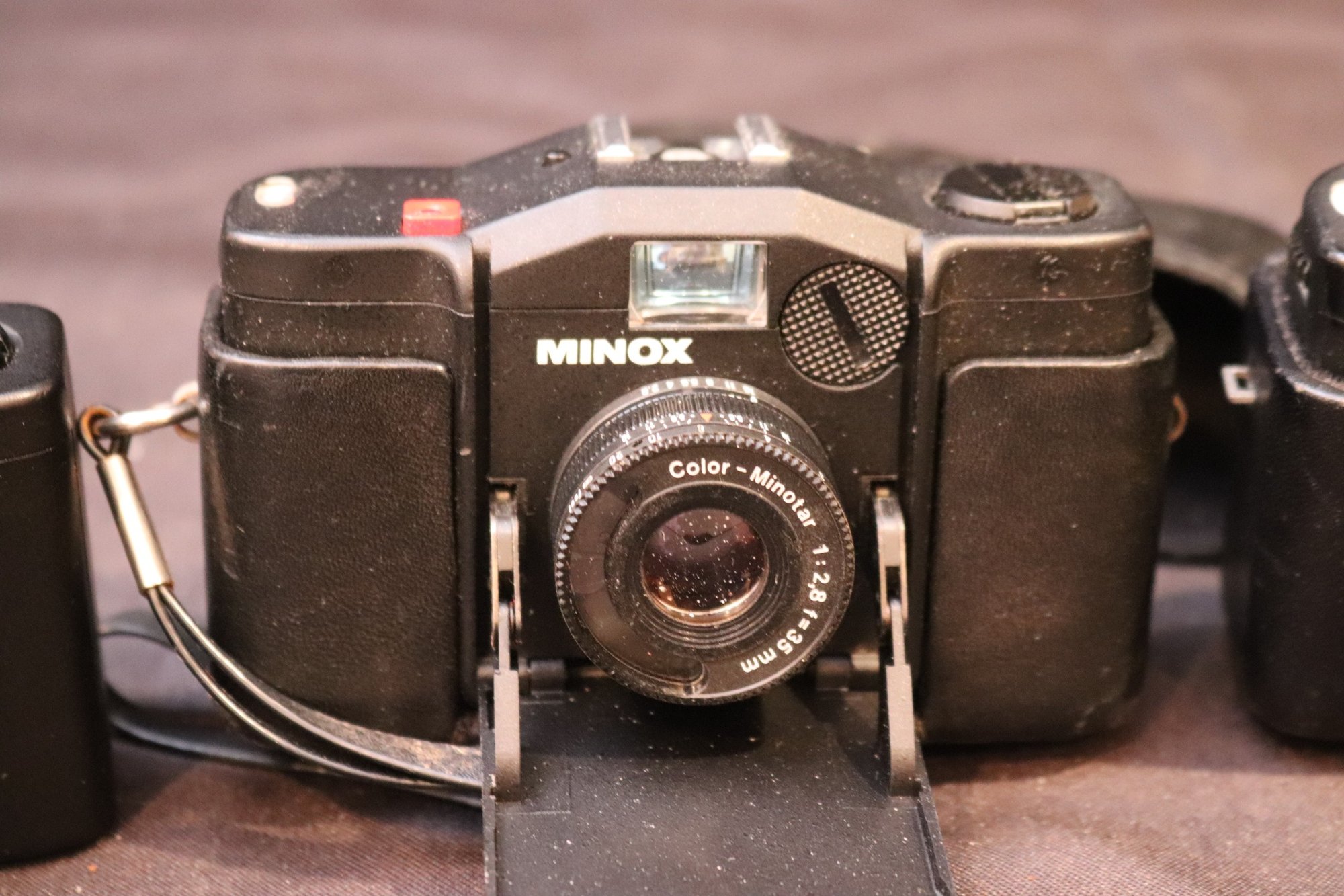 2 Minox 35 EL, And Minox 35 PE - Star - D Aux Wide Angle Lens For L35AF ...