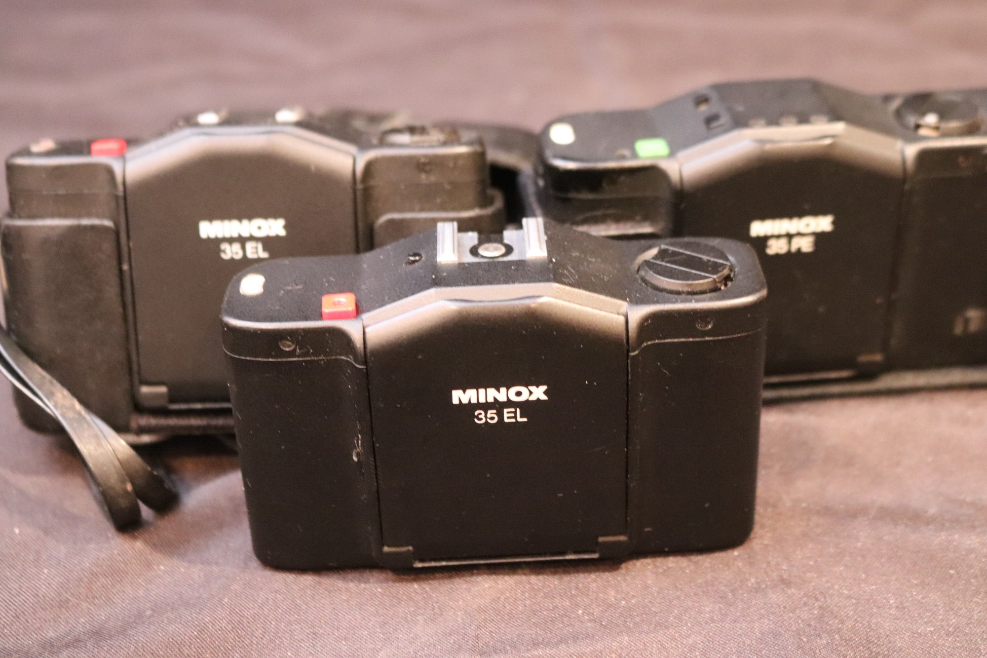 2 Minox 35 EL, And Minox 35 PE - Star - D Aux Wide Angle Lens For L35AF ...