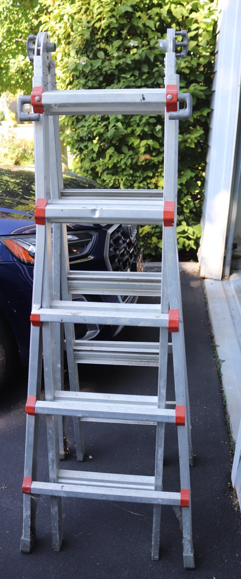 Little Giant Multi Position Aluminum Ladder #67465 | Auctionninja.com