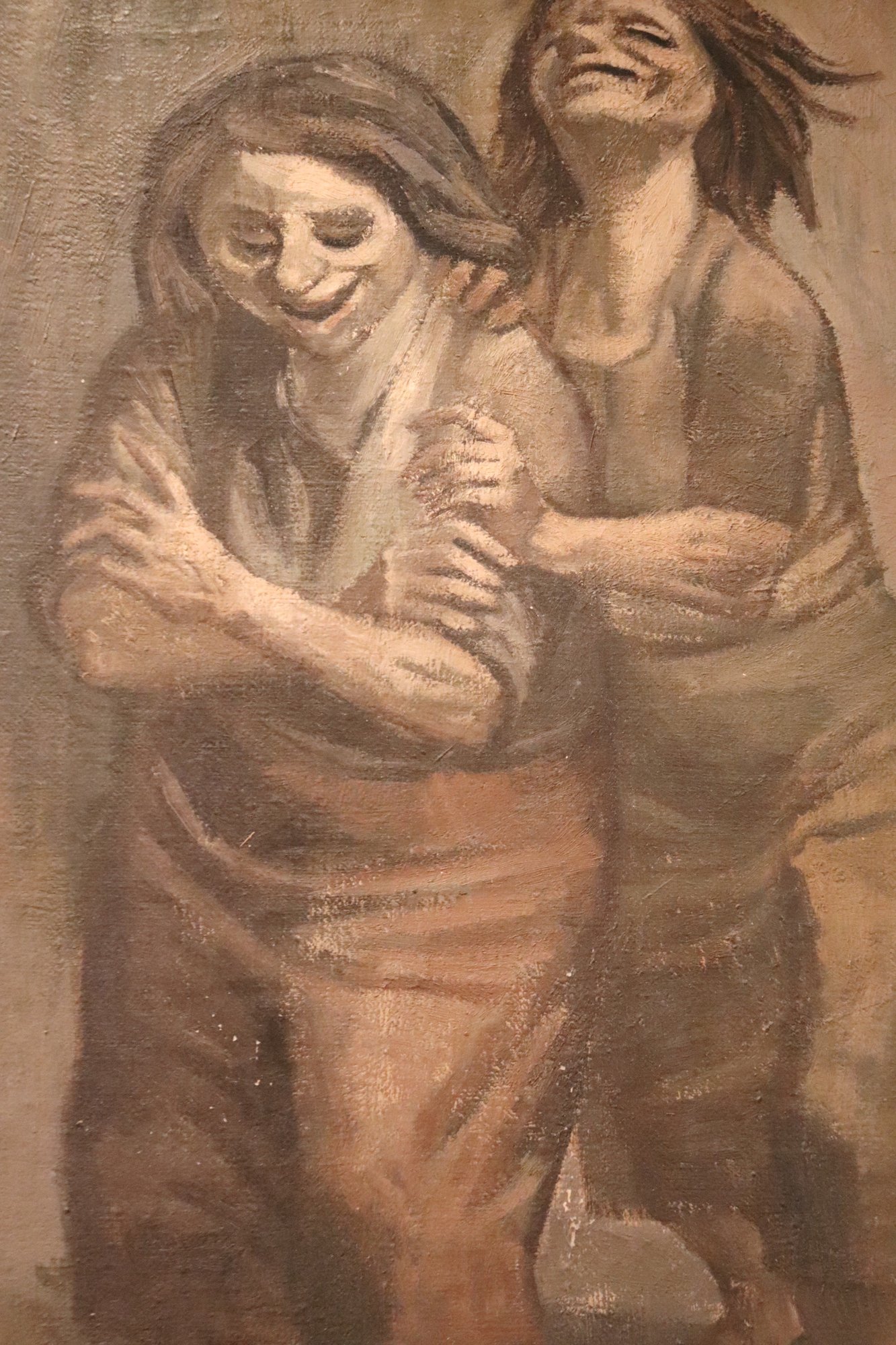 Listed Artist Harold Wood, Post War Era Artist, Oil On Canvas Painting ...