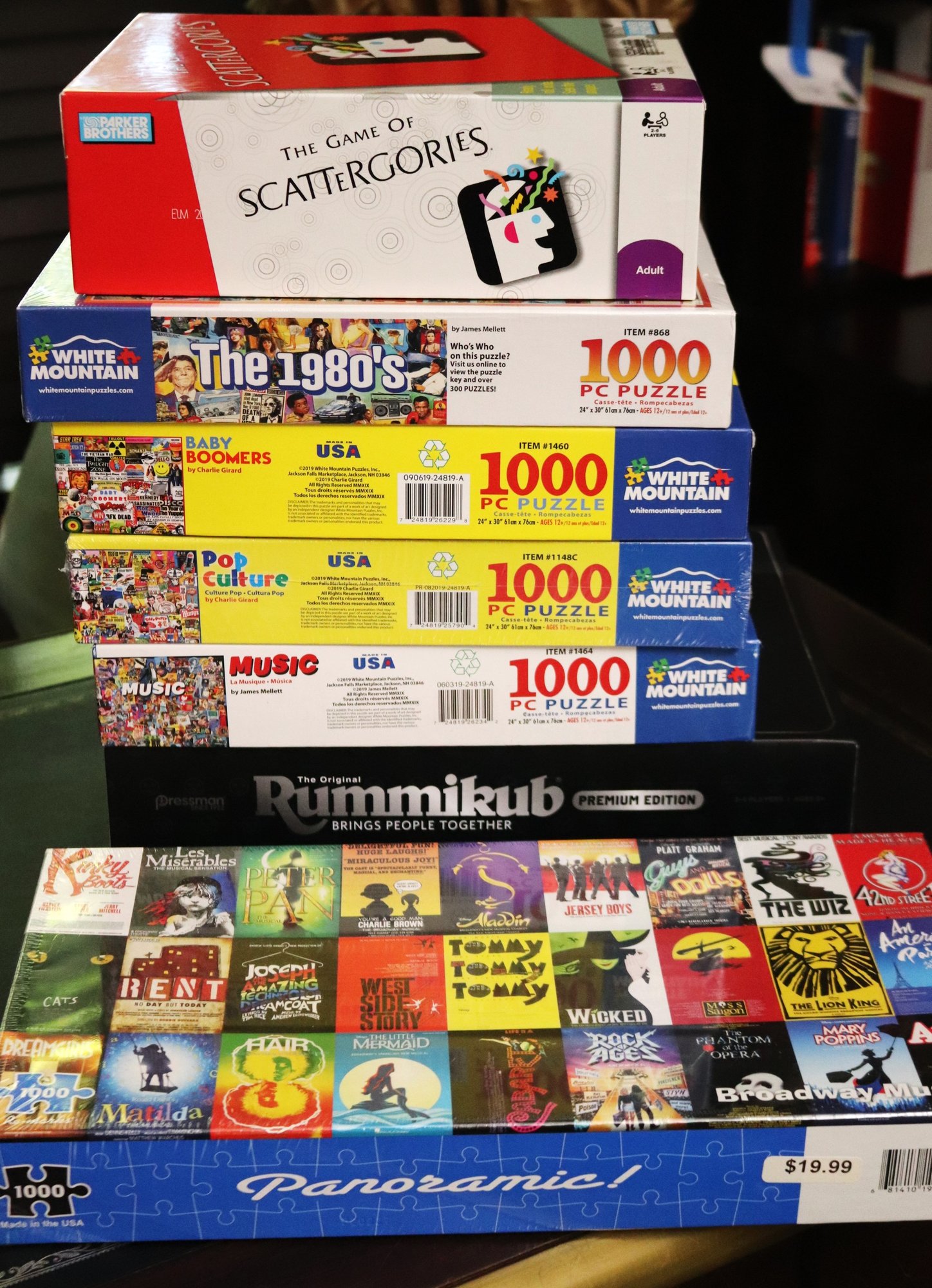 A Lot Of Seven Vintage Board Games With 3 New/ Unopened Boxes #51387 ...