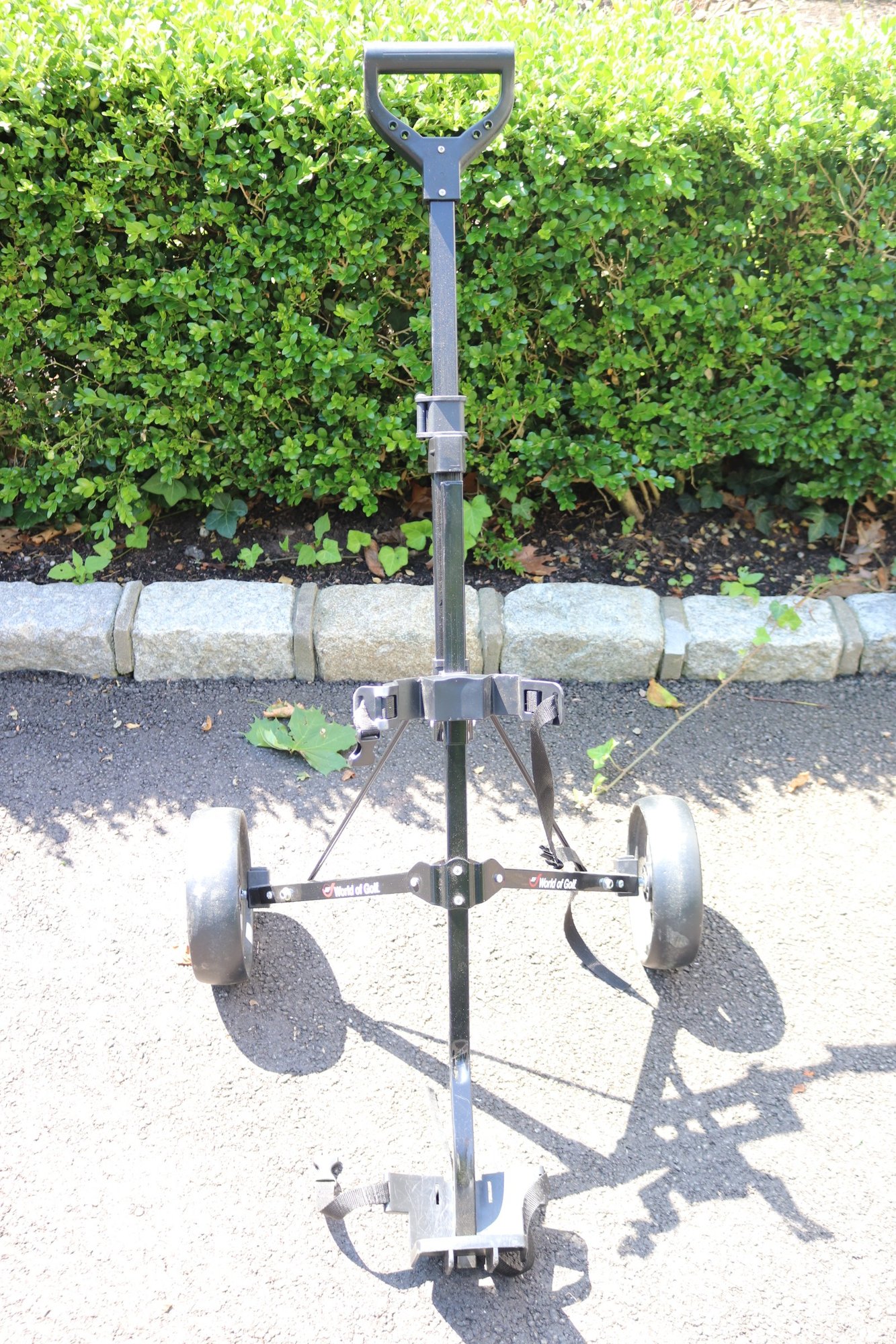 World Of Golf 2-Wheel Push Golf Cart #64483 | Auctionninja.com
