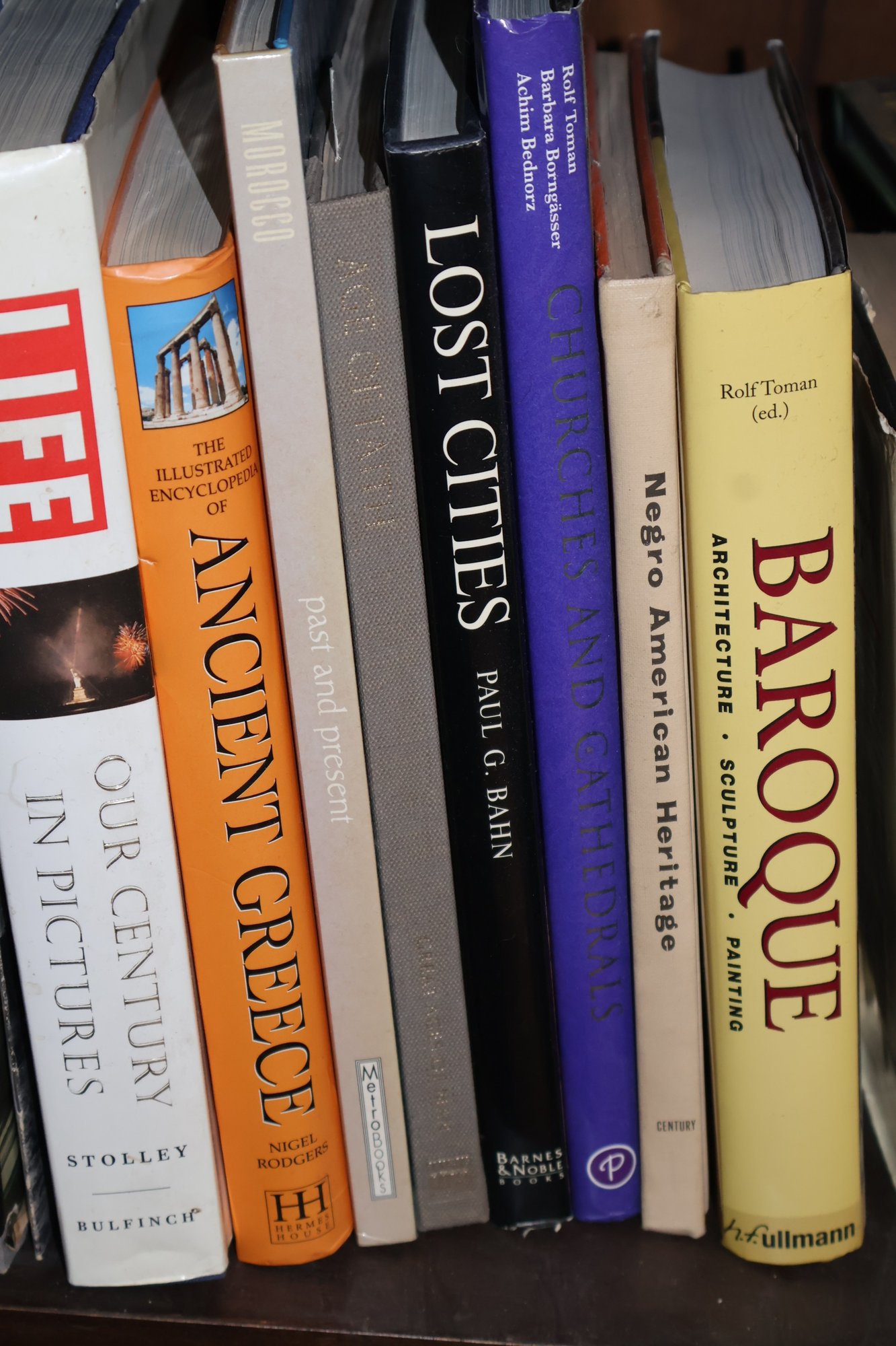 Assortment Of Books Covering History, Art, Architecture, Geography And ...