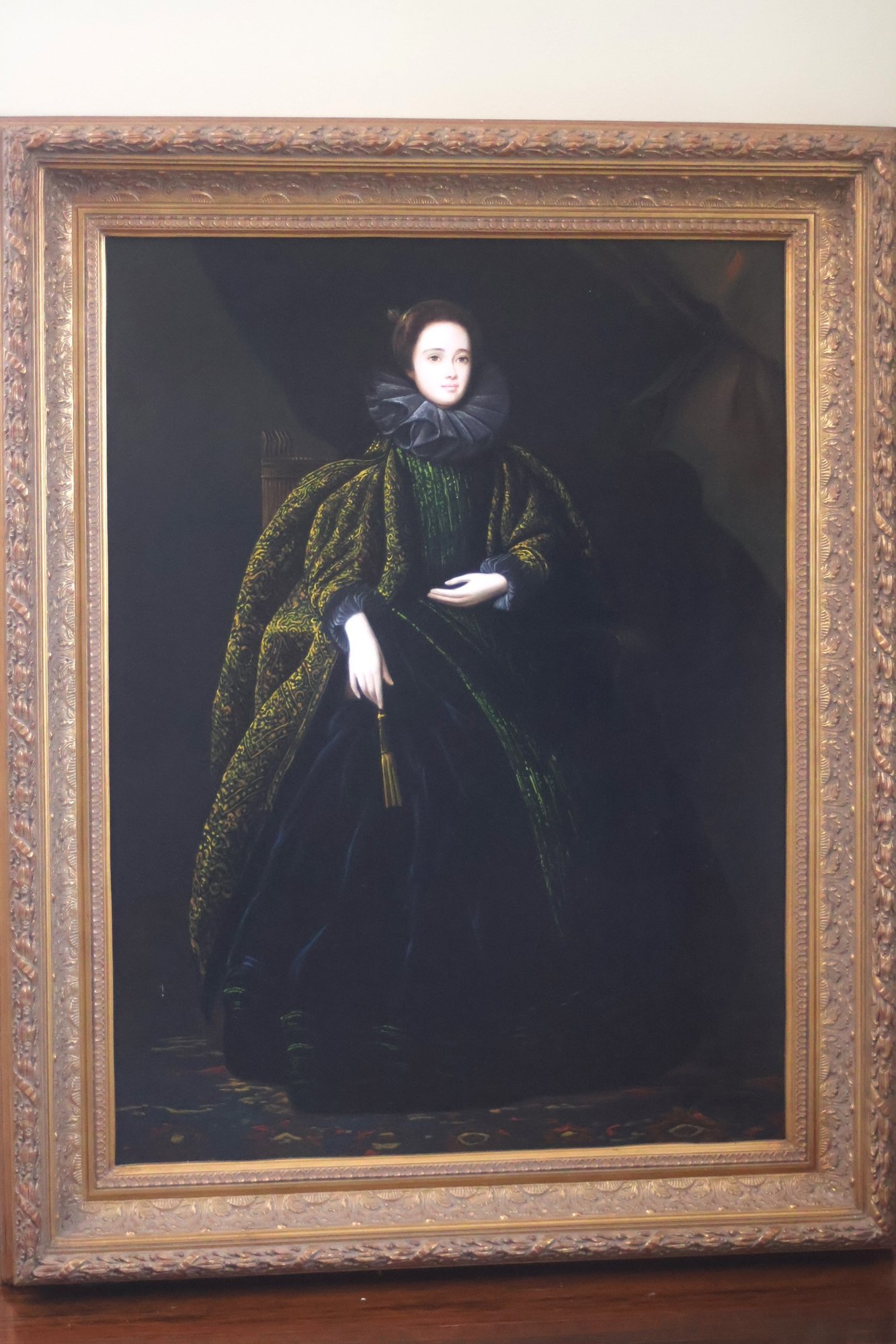 After Sir Anthony Van Dyck, "Portrait Of Marchesa Balbi Originally ...