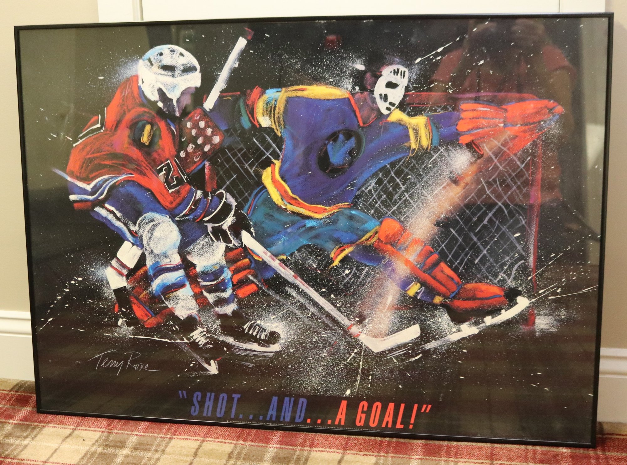 Shot And A Goal A Bruce McGraw Graphics Publication 1988 Terry Rose 3rd ...